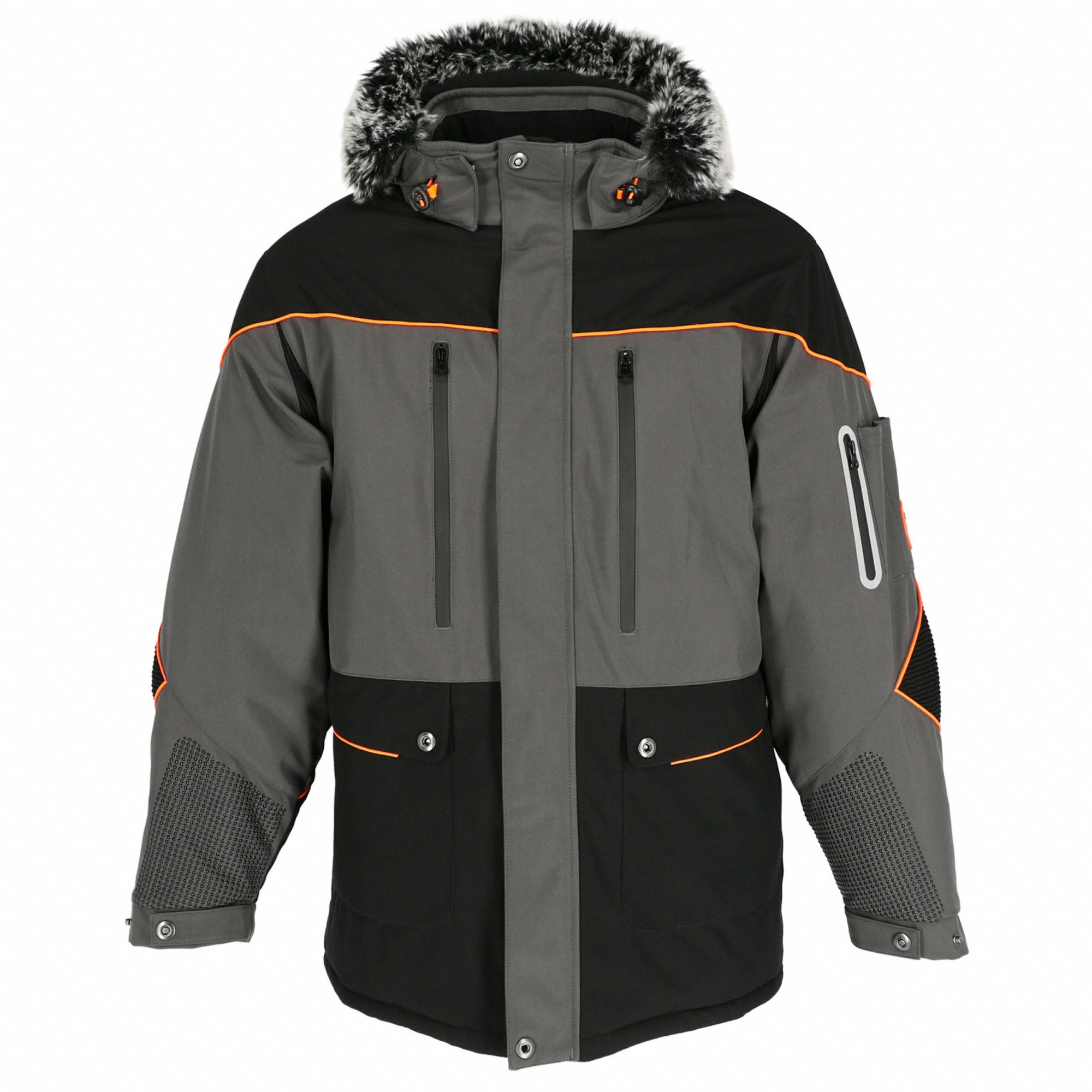 REFRIGIWEAR, Jacket, Men's, PolarForce Hooded Parka - 797YJ3|8340RBCH3XL - Grainger