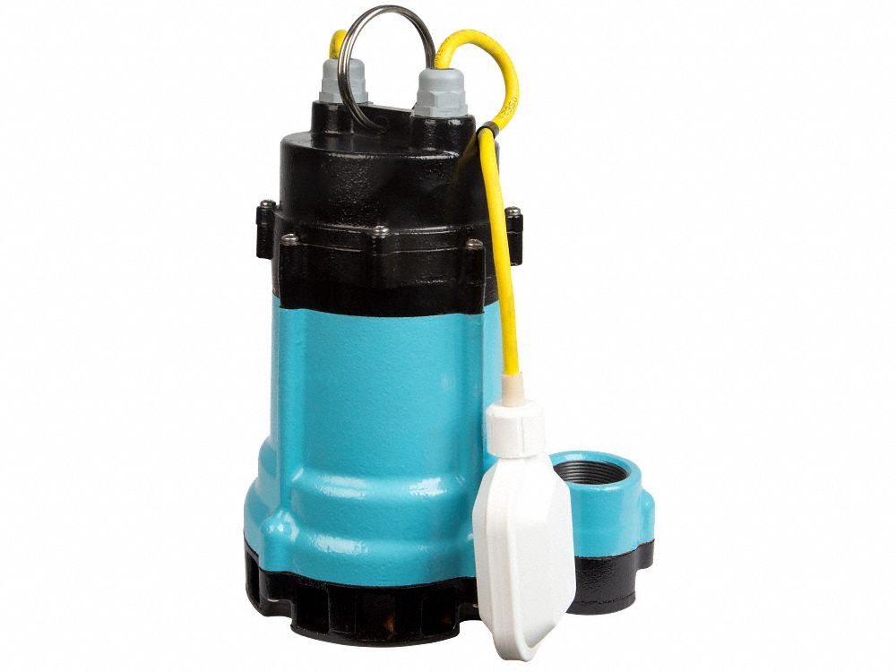 LITTLE GIANT, 1/3 hp, 115V AC, Submersible Sump Pump - 834EE8|HT-6EN ...