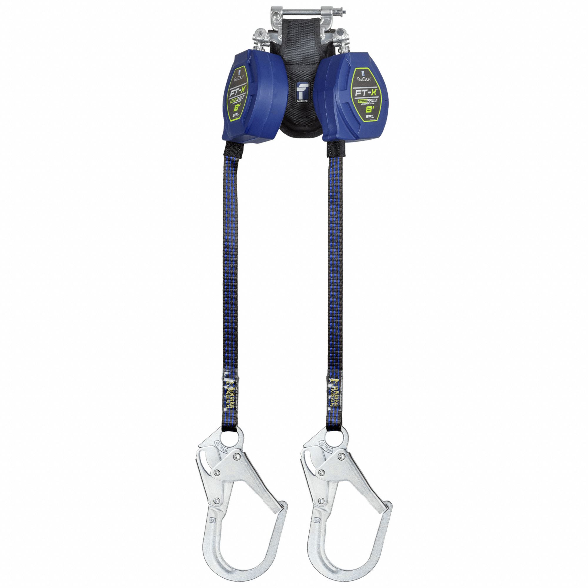 FALLTECH, 2 1/2 in Steel Rebar Hook Anchor, 2 legs, Self-Retracting ...