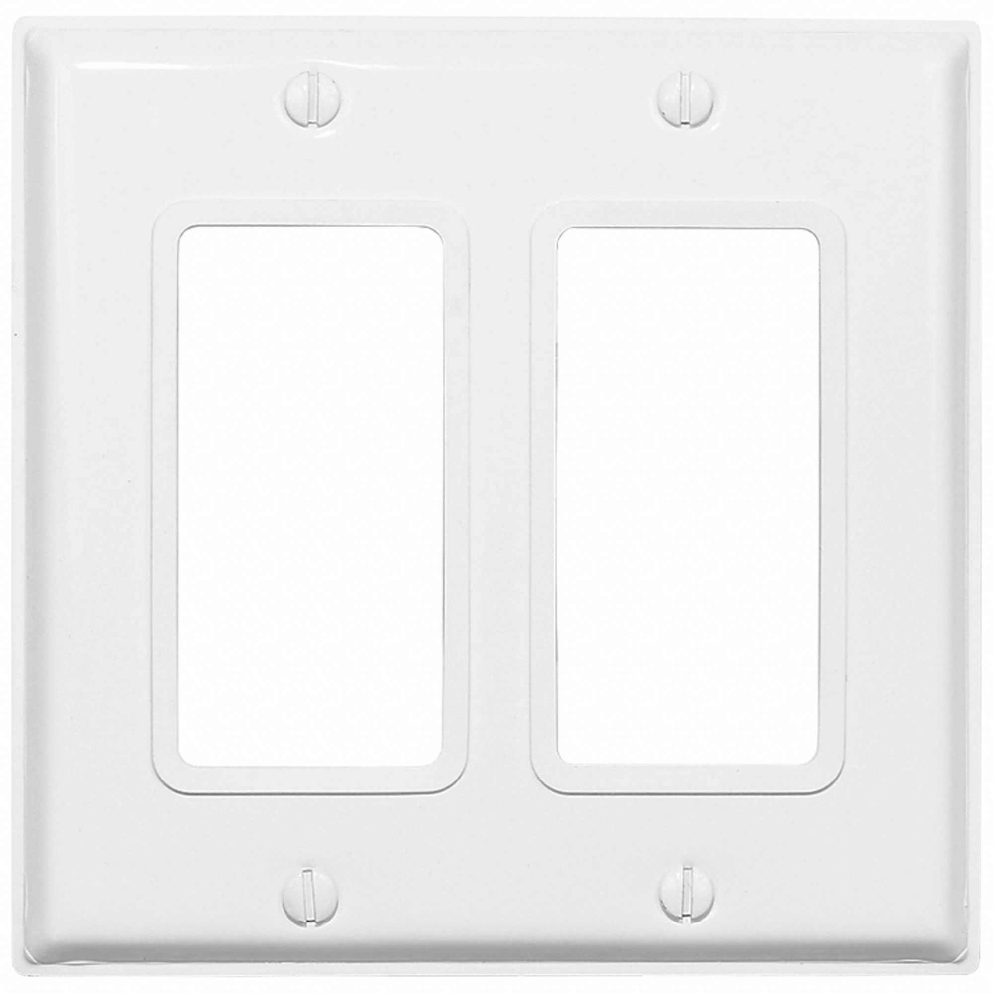 Decorator-Rocker, Stainless Steel, Decora Device Wall Plate - 802G40 ...