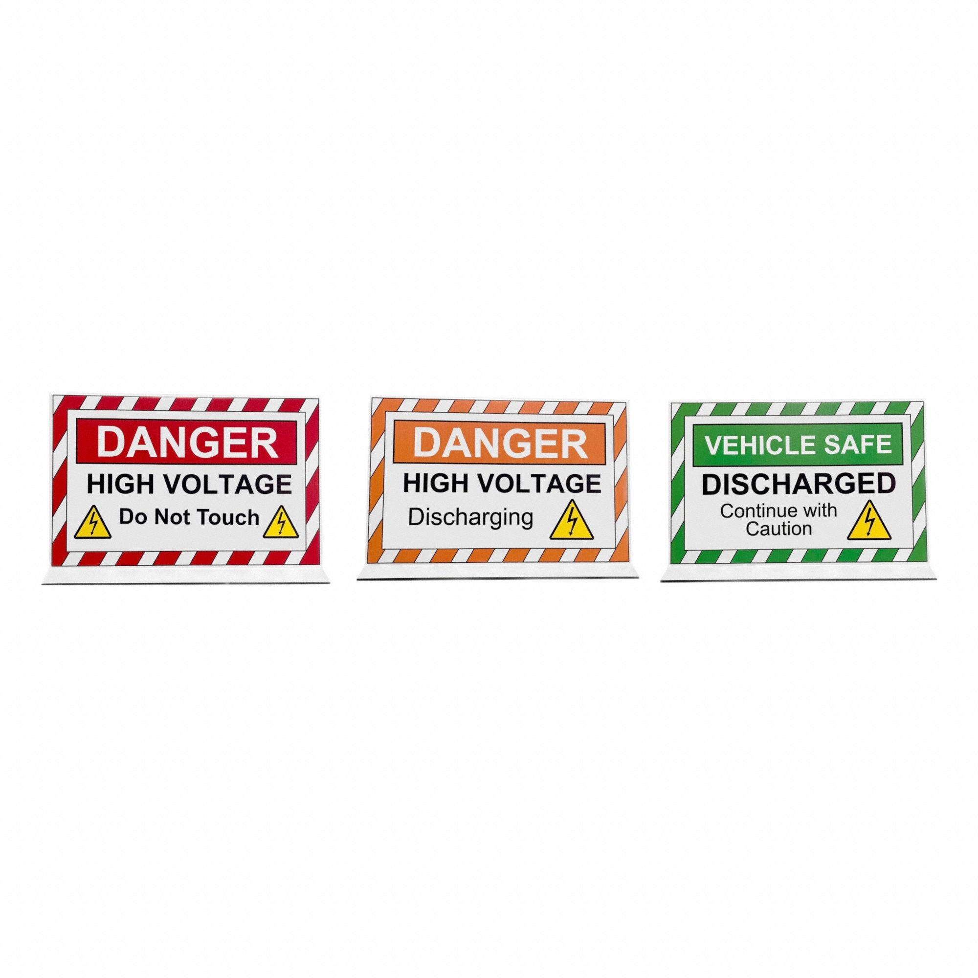 Plastic, Free Standing Sign Mounting, Safety Sign - 844J32|2652 - Grainger