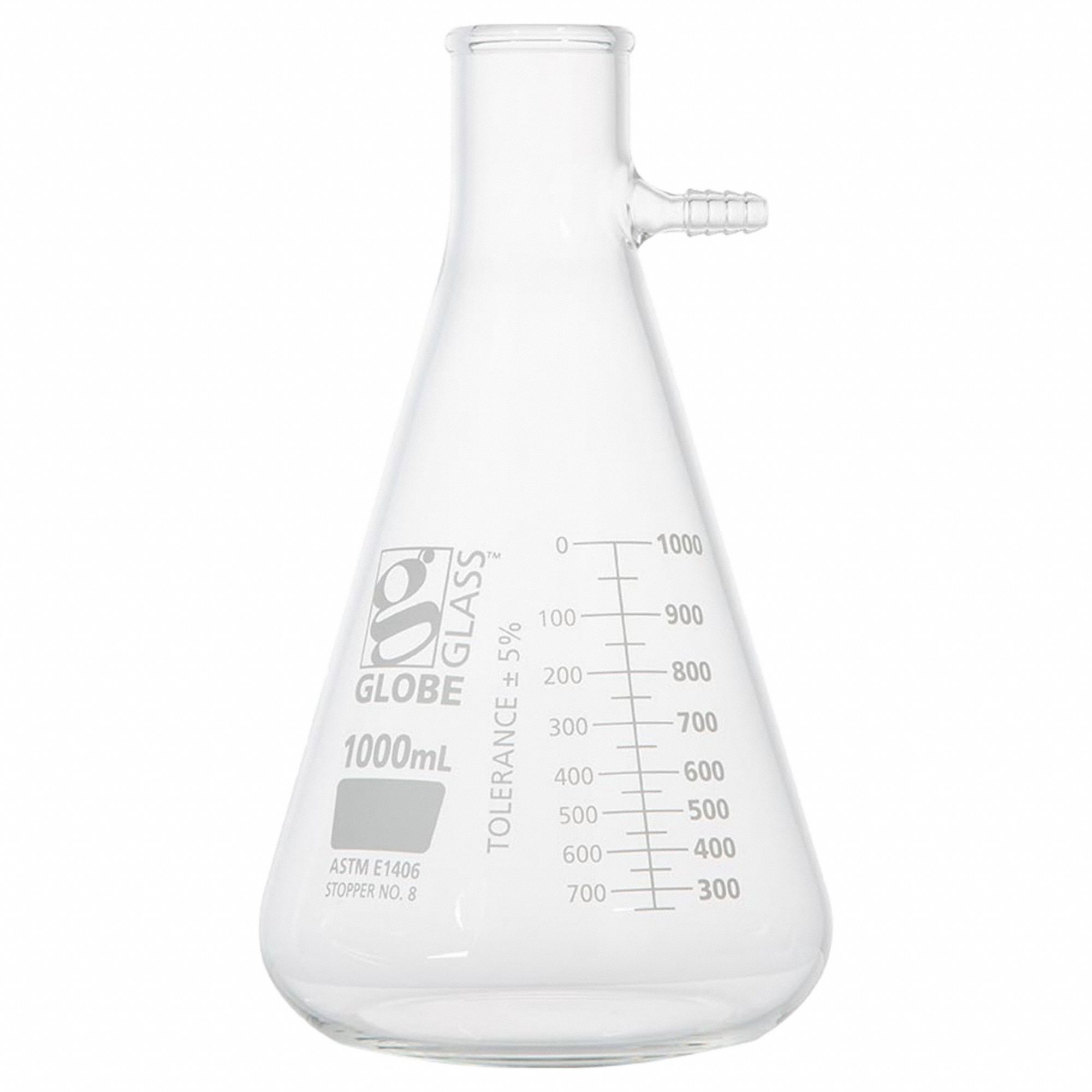 Borosilicate Glass, 1 L Capacity - mL, Filtering Flask - 811GE4|8451000 ...