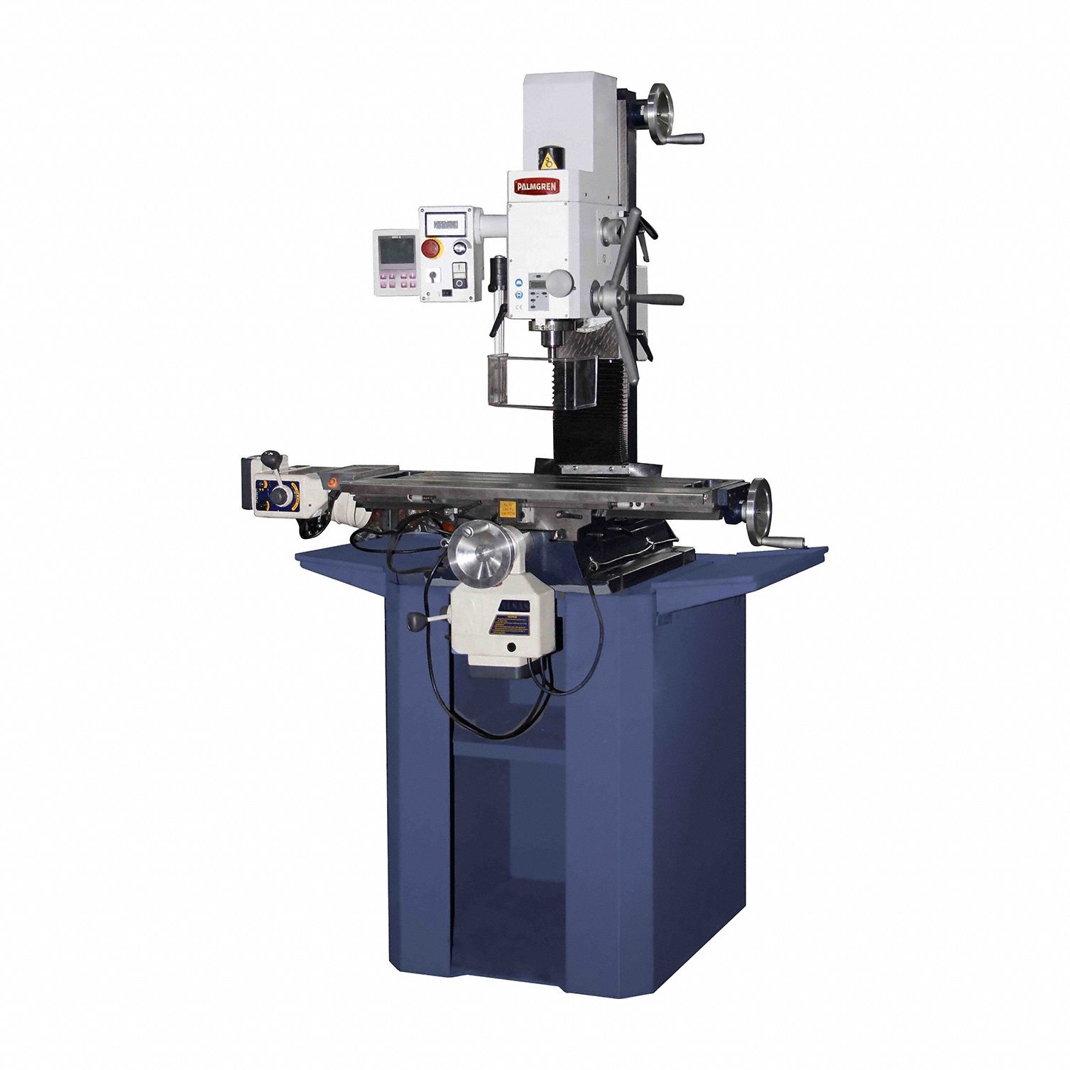 PALMGREN, Gear Drive, 1 1/2 hp, Milling Machine w/Stand - 846A50 ...