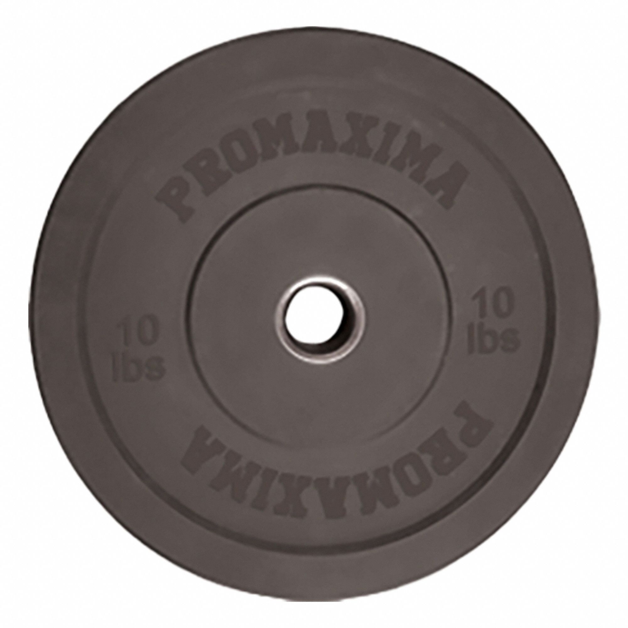 PROMAXIMA, 10 lb, Black, Weight Plate - 846CN6|BUMHI-10 - Grainger