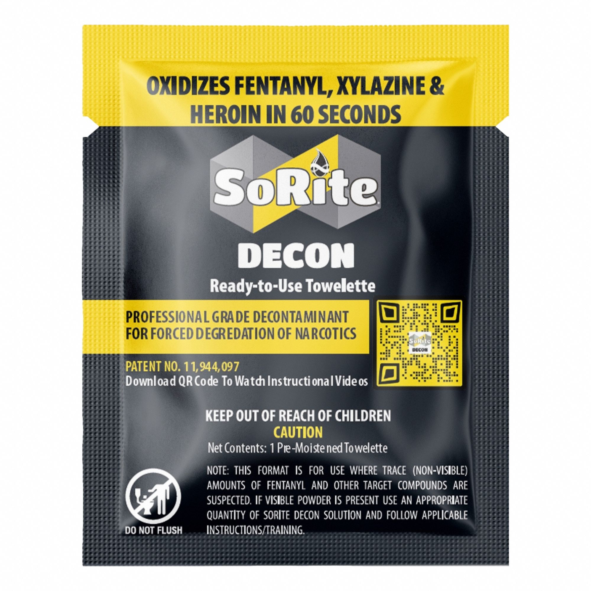 SORITE, Packet, Ready to Use, Decontaminant - 846DH6|SRDWP-TOW - Grainger