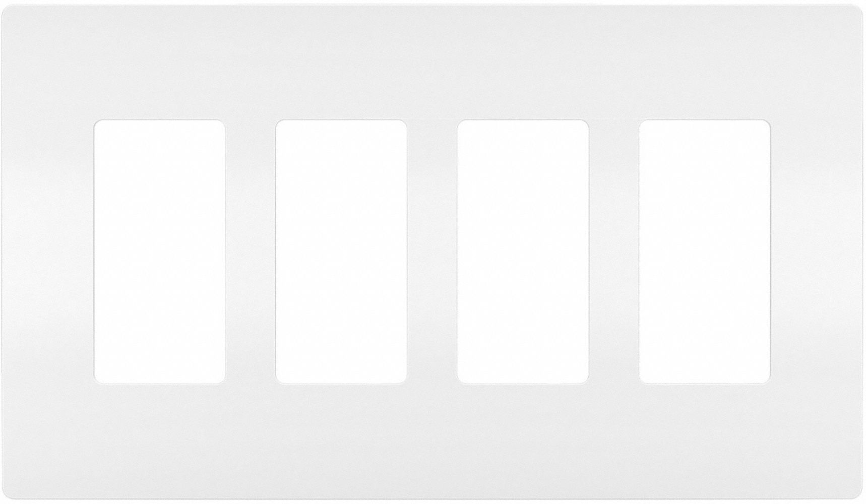 Decorator-Rocker, Plastic, Wall Plate - 846NK3|RWP264WAMCC6 - Grainger