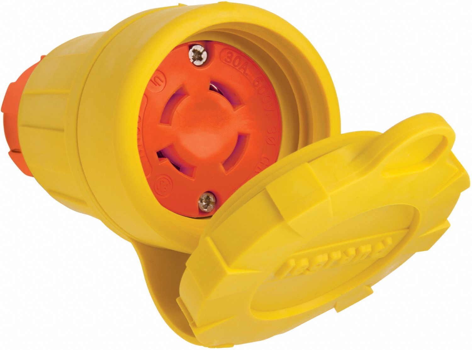 L17-30R, 30 A, Locking Connector - 846NM5|29W77AM - Grainger