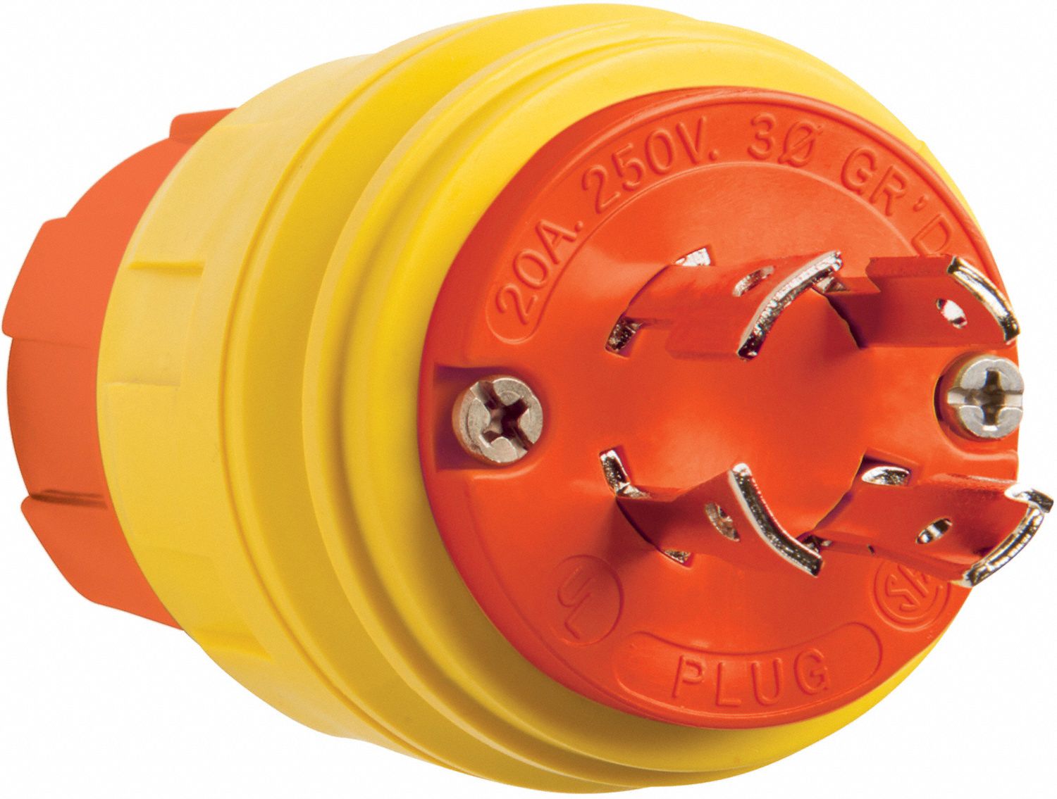 L15-20P, 20 A, Locking Plug - 846NM7|26W75AM - Grainger