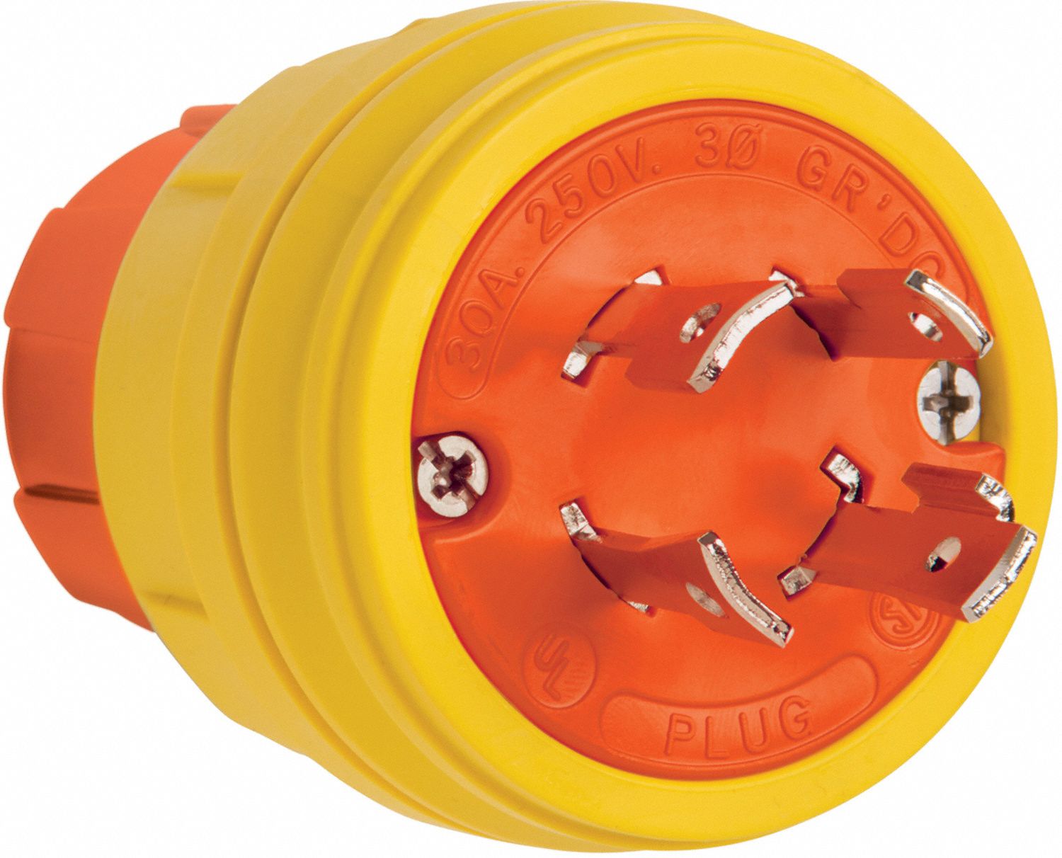 L15-30P, 30 A, Locking Plug - 846NM9|28W75AM - Grainger