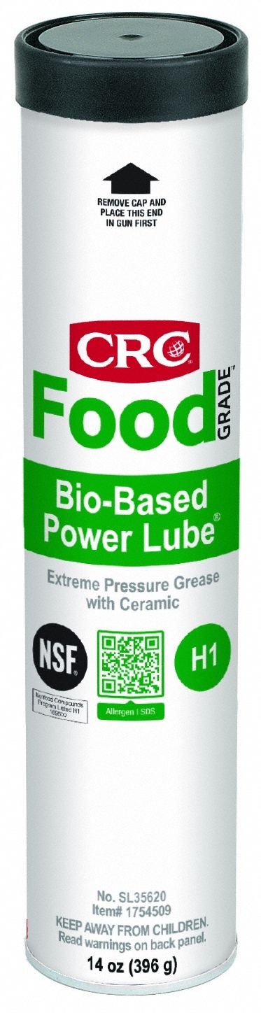 CRC, Bio-Based Power Lube®, 14 oz, Multipurpose Grease - 847TP3|SL35620 - Grainger