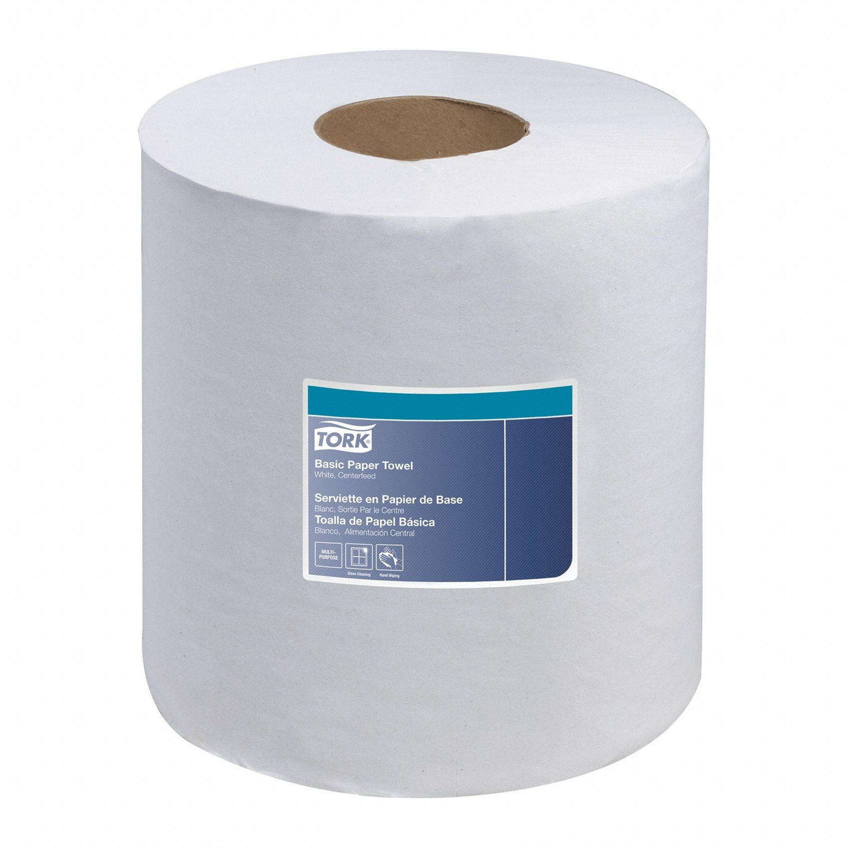 TORK, White, 8 1/4 in Roll Wd, Paper Towel Roll - 848A21|120133 - Grainger