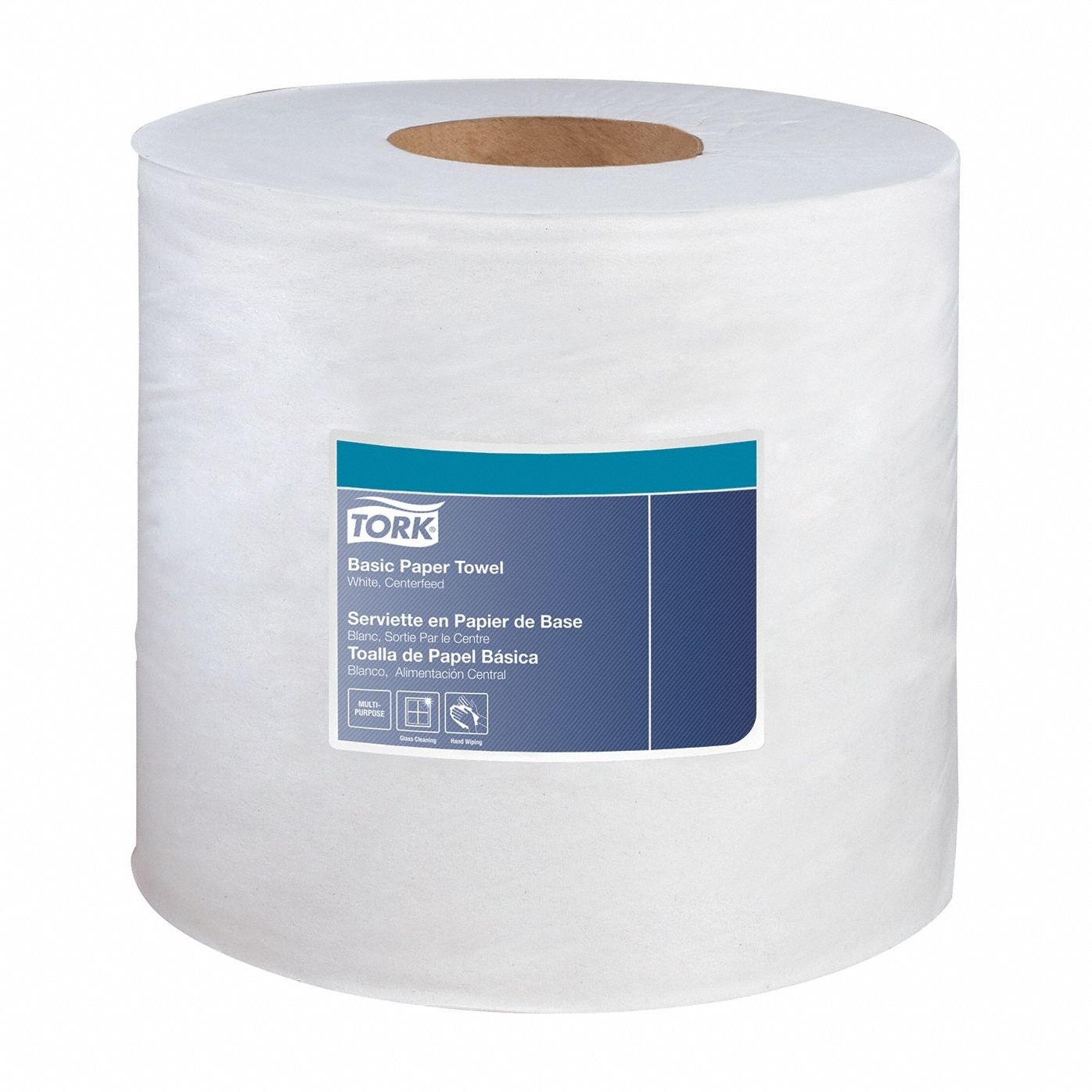 TORK, White, 7 1/8 in Roll Wd, Paper Towel Roll - 848A22|121211 - Grainger