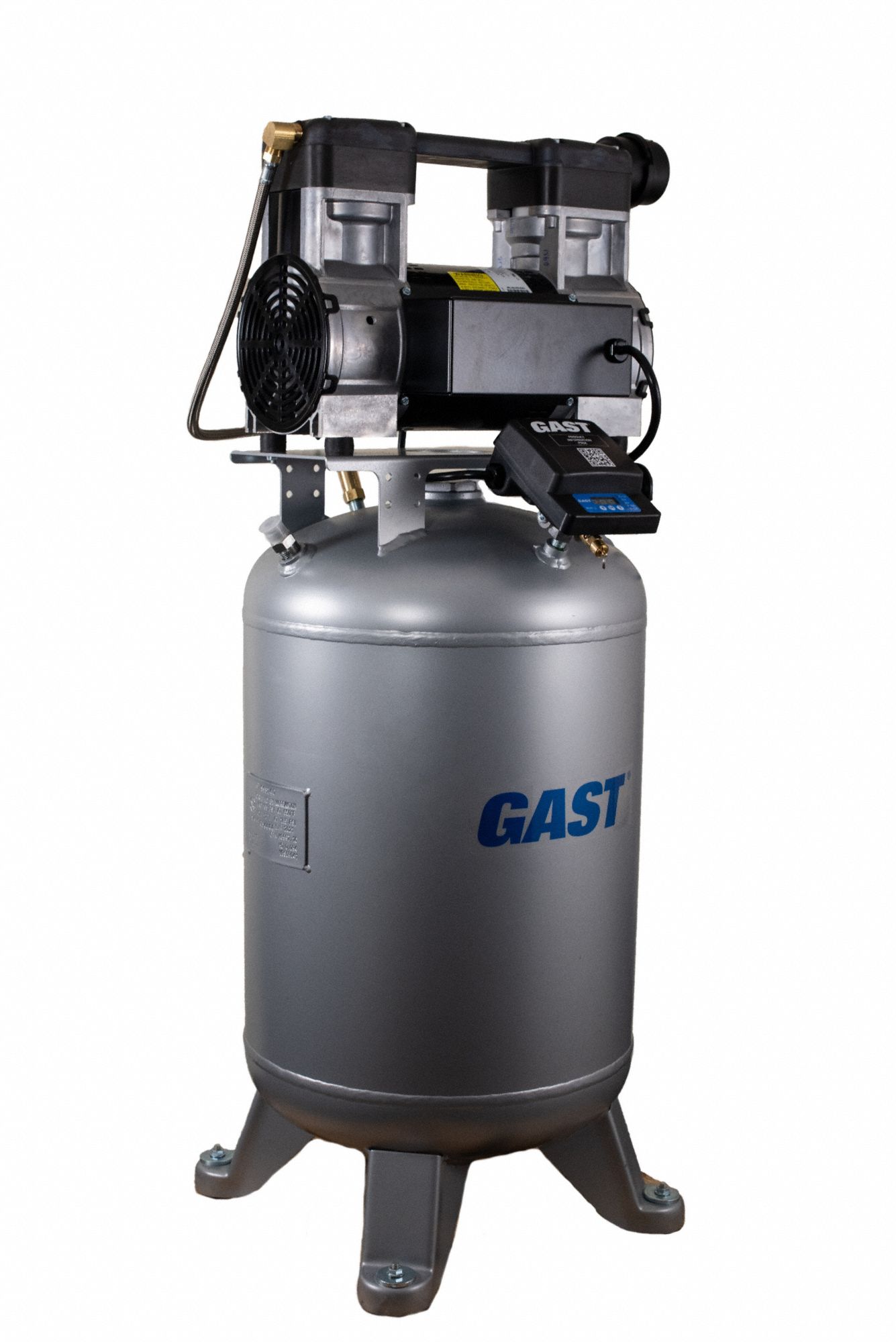 GAST, 2 hp, 1 Stage, Electric Air Compressor - 848DA0|120R-200T - Grainger