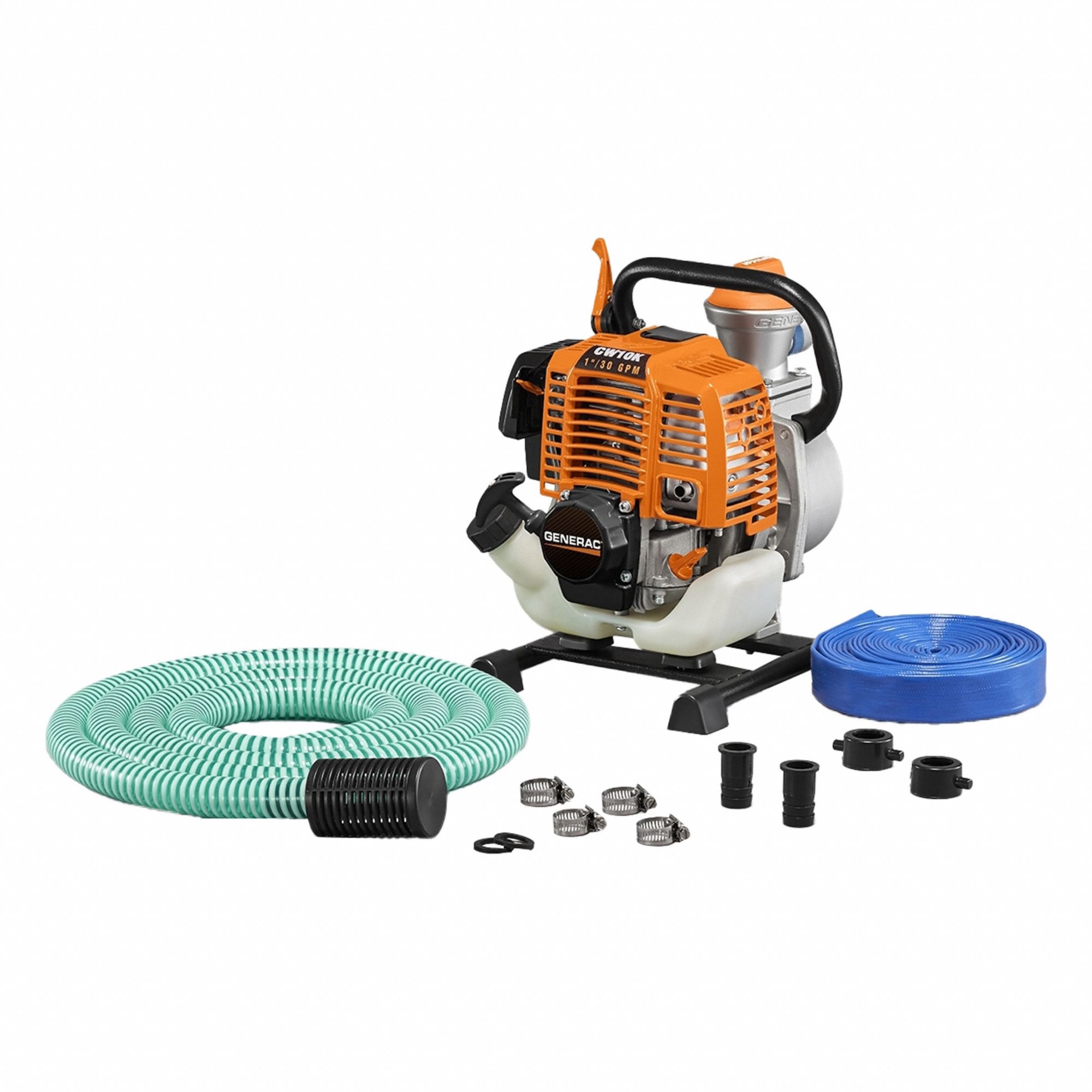 GENERAC, 1 in MNPT, 1 in MNPT, Engine Driven Pump - 855ZA3|CW10K - Grainger