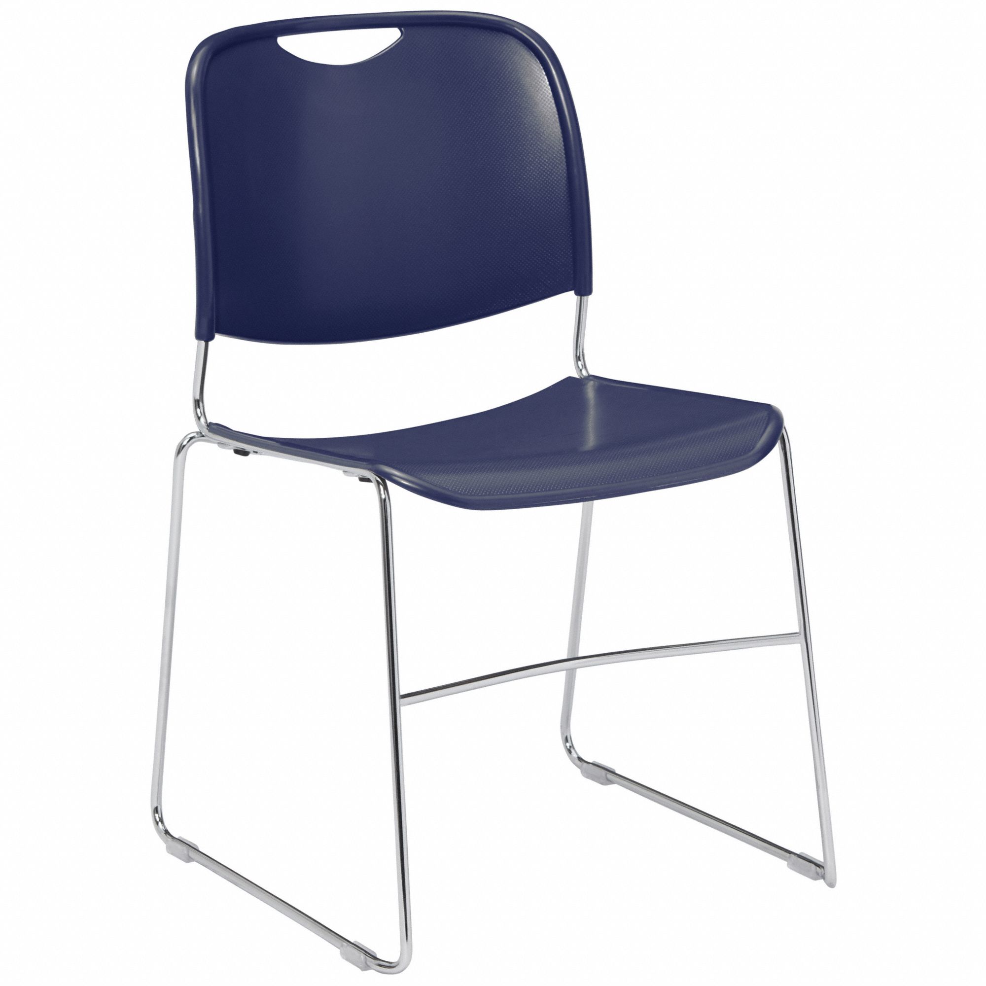 NATIONAL PUBLIC SEATING, Plastic Seat, Steel Frame, Stacking Chair ...