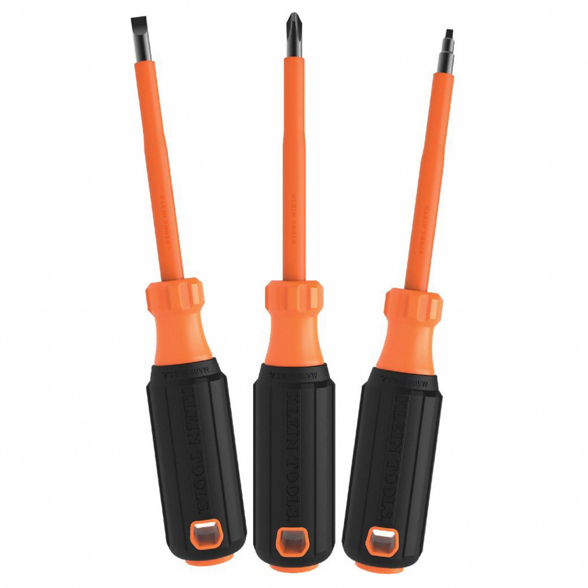 KLEIN TOOLS, 1-10 Pieces, 3 Pieces, Screwdriver Set - 802NV5|85073INS ...