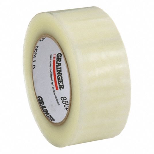 GRAINGER, 2.2 mil Tape Thick, 2 in x 110 yd, Packaging Tape - 850LL9 ...