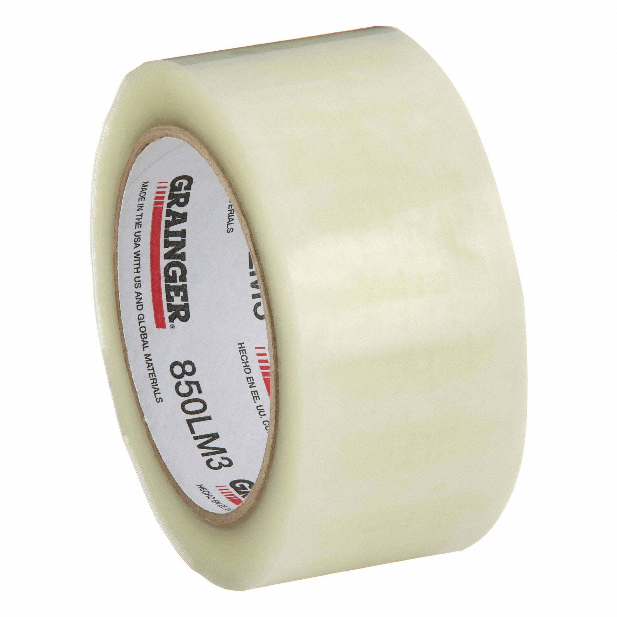 GRAINGER, 3 mil Tape Thick, 2 in x 55 yd, Packaging Tape - 850LM3 ...