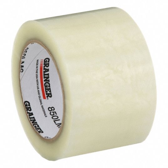 GRAINGER, 1.8 mil Tape Thick, 3 in x 110 yd, Packaging Tape - 850LM6 ...