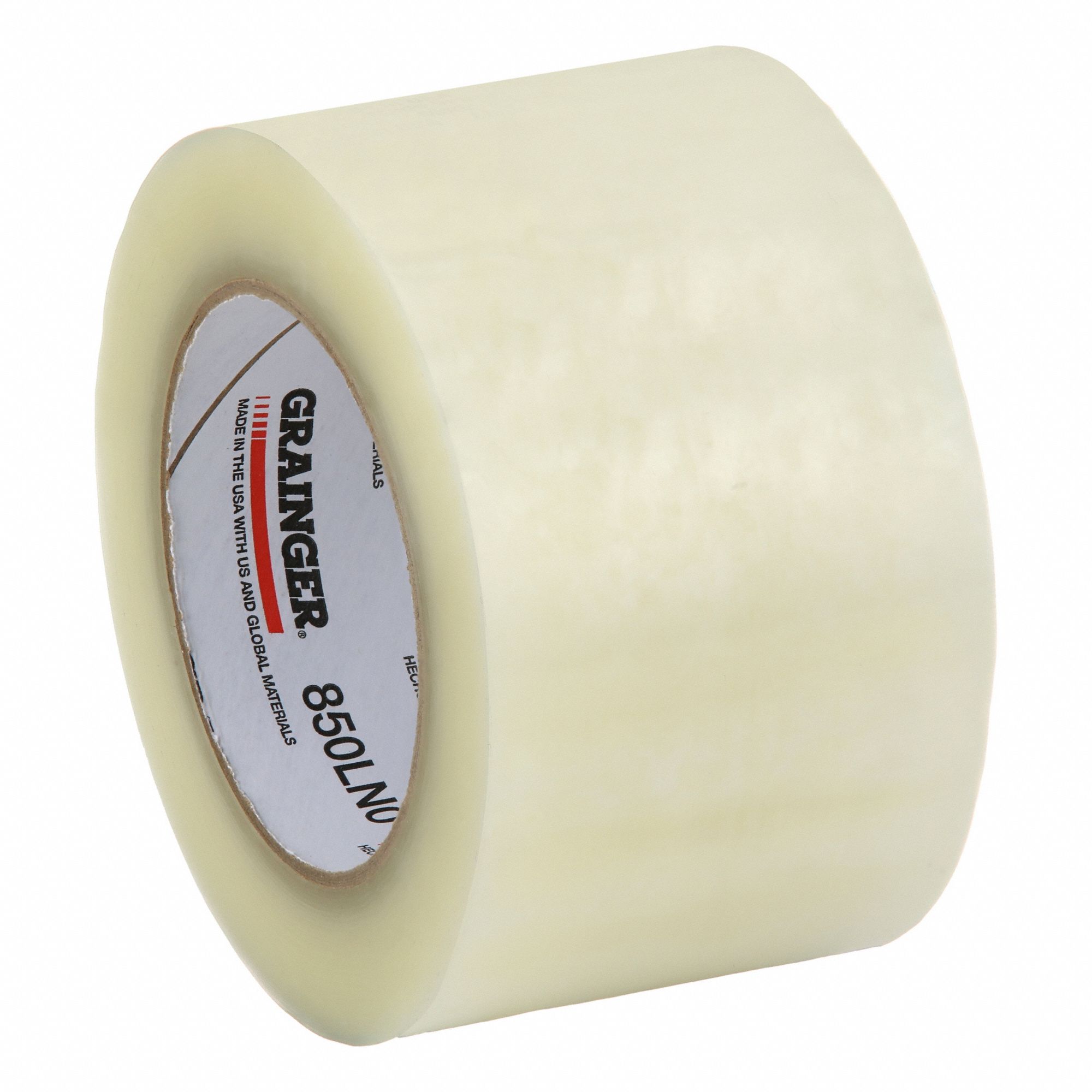 GRAINGER, 2.5 mil Tape Thick, 3 in x 110 yd, Packaging Tape - 850LN0 ...