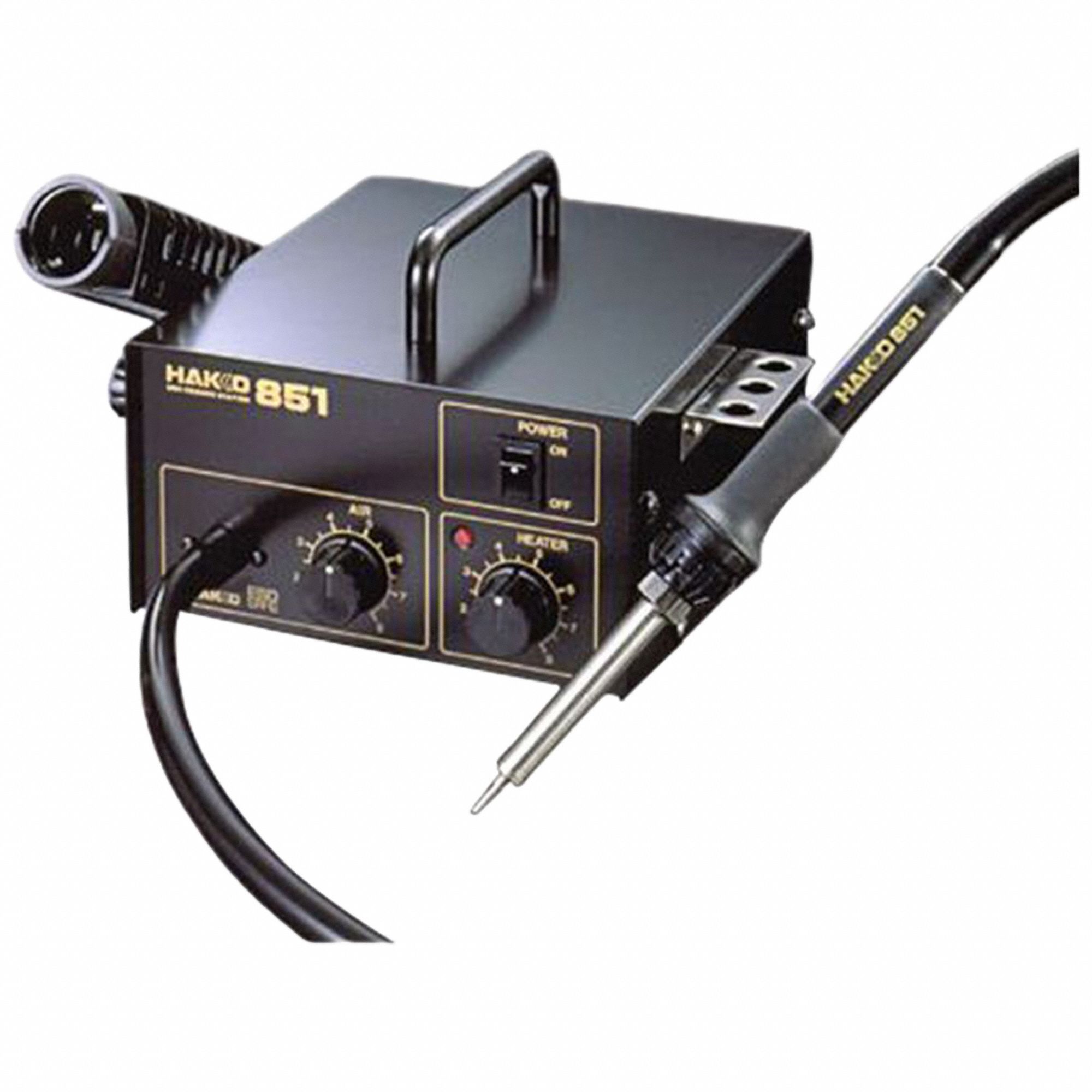 HAKKO, 1 Channel, 85 W, Hot Air Pencil Station - 32TU94|851-2 - Grainger