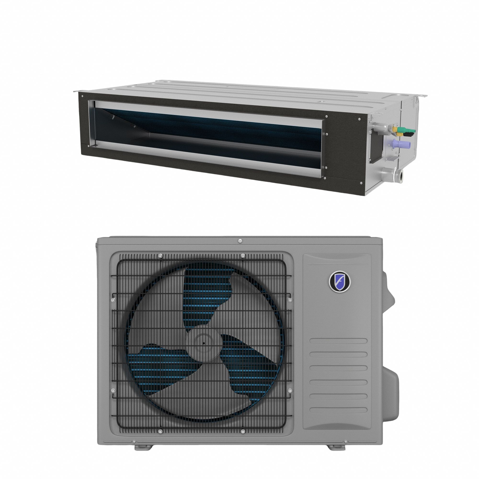 FRIEDRICH, 9,000 BtuH to 30,000 BtuH, 1,400 sq ft – 1,500 sq ft, Mini ...