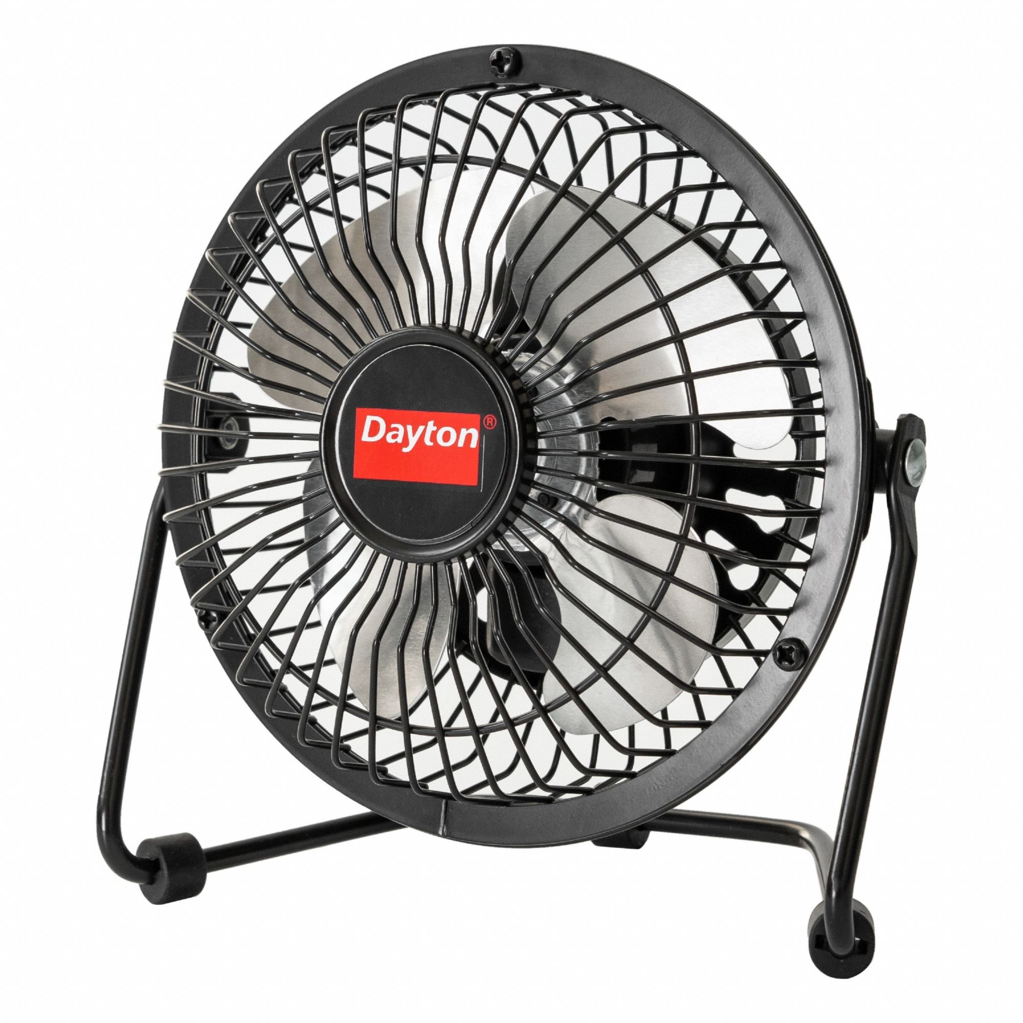 DAYTON, 4 in Blade Dia, Non-Oscillating, Desk Fan - 855EA4|855EA4 ...
