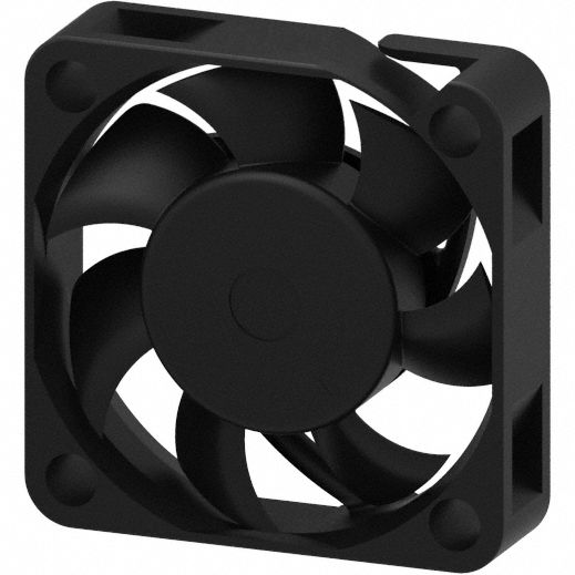 DAYTON, 1 9/16 in Ht, 3/8 in Dp, Standard Square Axial Fan - 855GZ9 ...