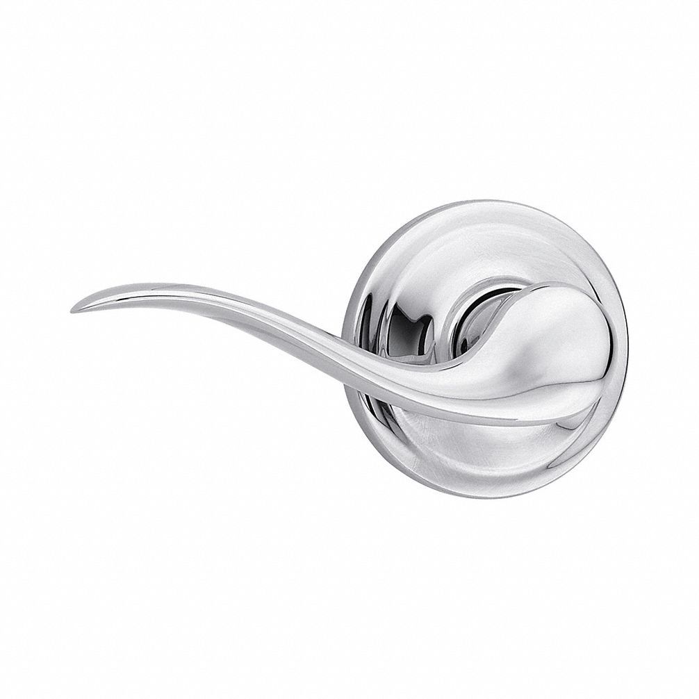 KWIKSET, Passage Lever Locksets/Storeroom Lever Locksets, Chrome, Door ...
