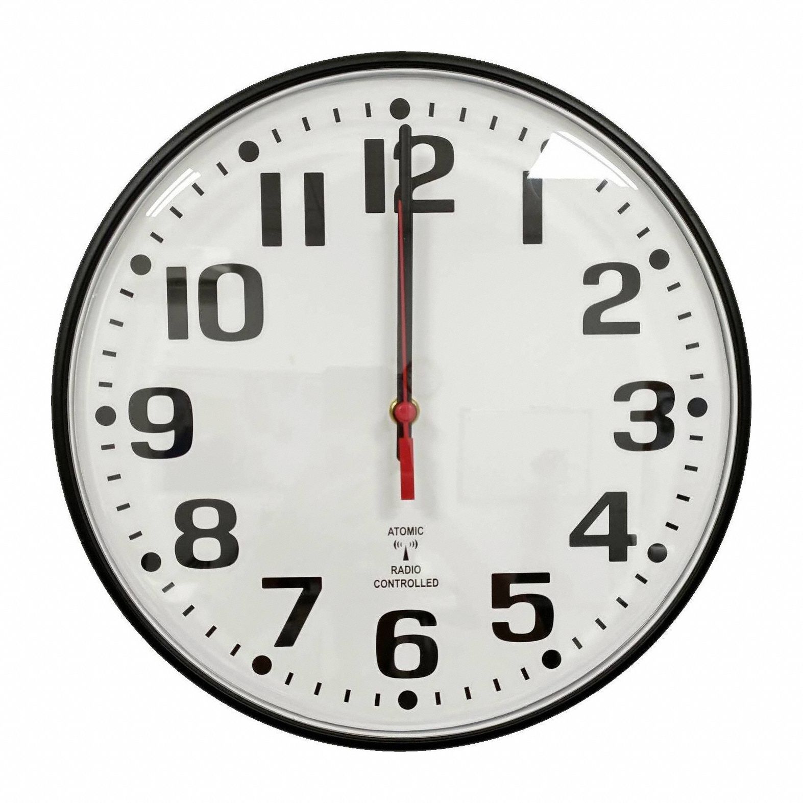 Radio Control, Quartz Movement, Synchronized Analog Clock - 857EX9 ...