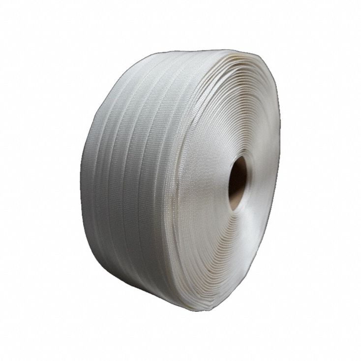 PAC STRAPPING PRODUCTS, 3,000 lb Break Strength, 2,500 ft Overall Lg ...