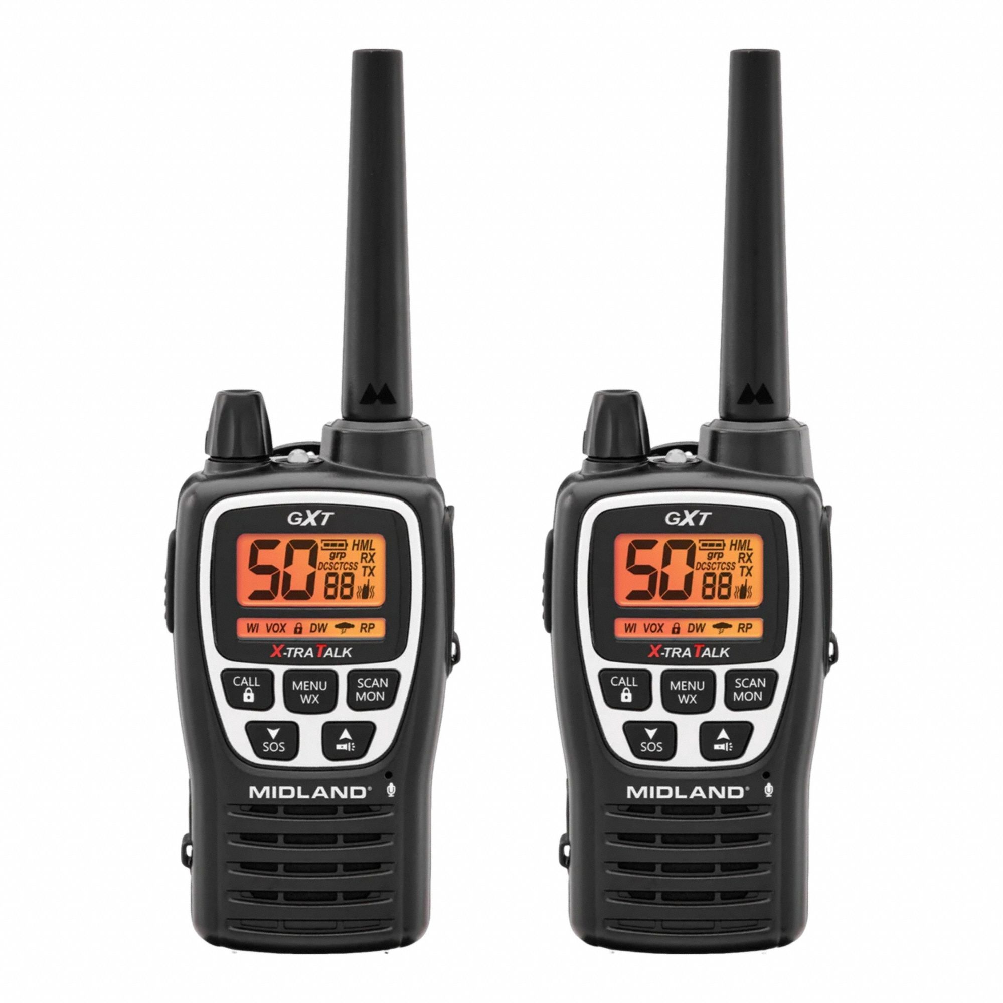 MIDLAND, GXT Series, GMRS, Handheld Two Way Radio - 860A32|GXT3000VP4 ...