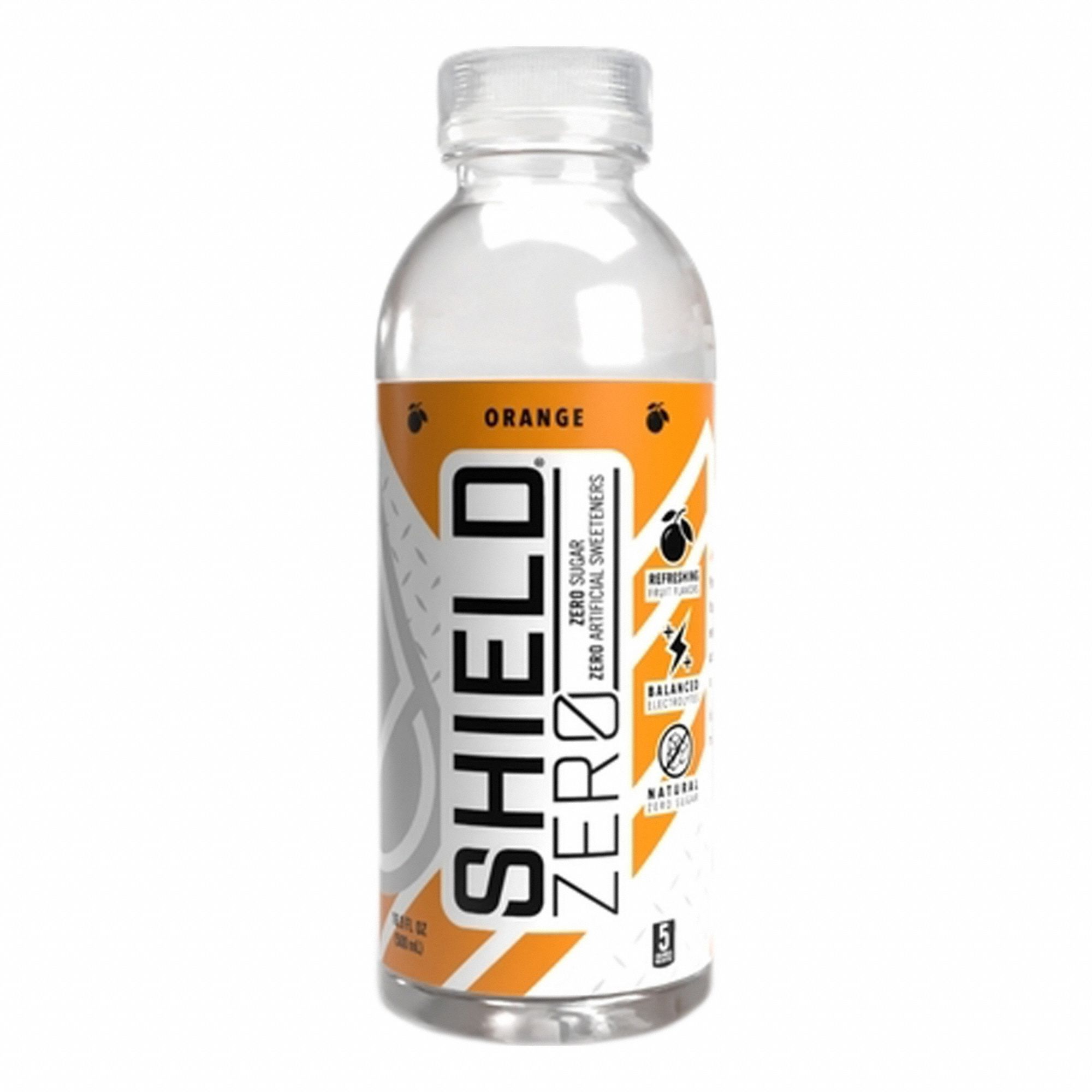 SHIELD ZERO, Orange, Single-Serve, Sports Drink - 864PP5|Z2-02-16.9-12 ...