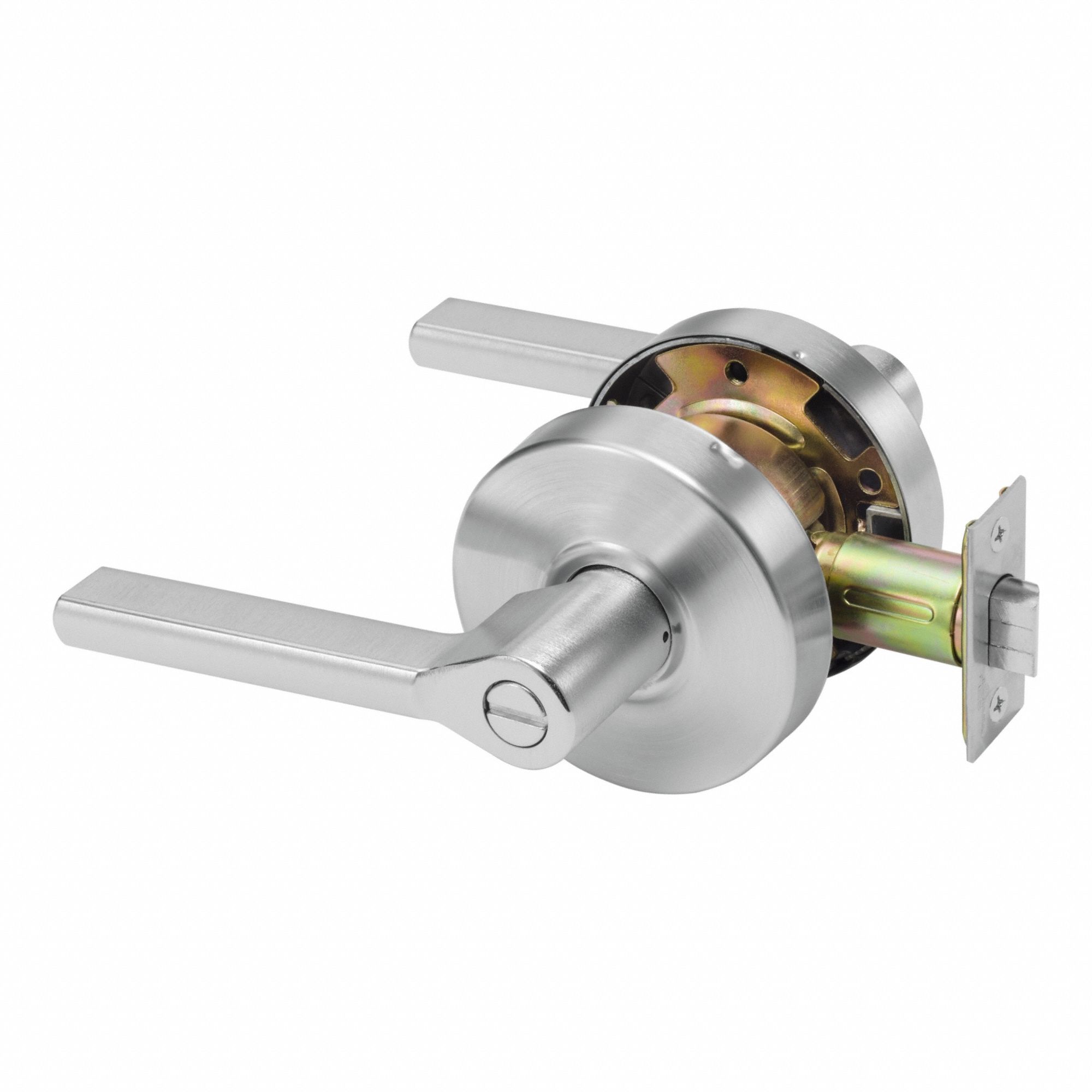 ASSA ABLOY ACCENTRA, Privacy Lever Locksets, Chrome, Cylindrical ...
