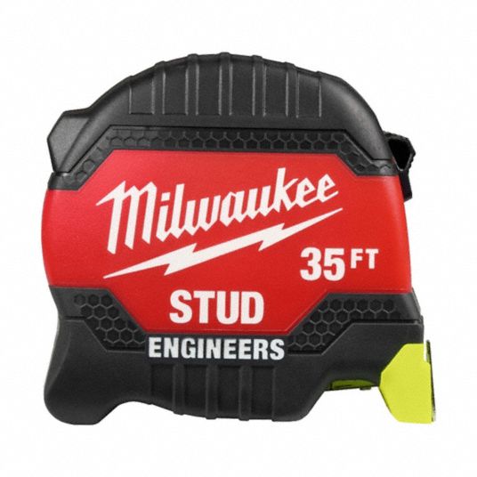 MILWAUKEE, Inch/Engineer's Scale, Nonmagnetic Single Hook Tip, STUD ...