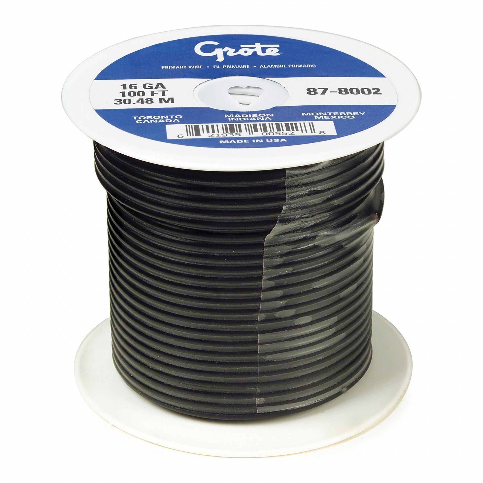 GROTE, GXL, 100 ft, Automotive Wire - 862M38|87-9202 - Grainger