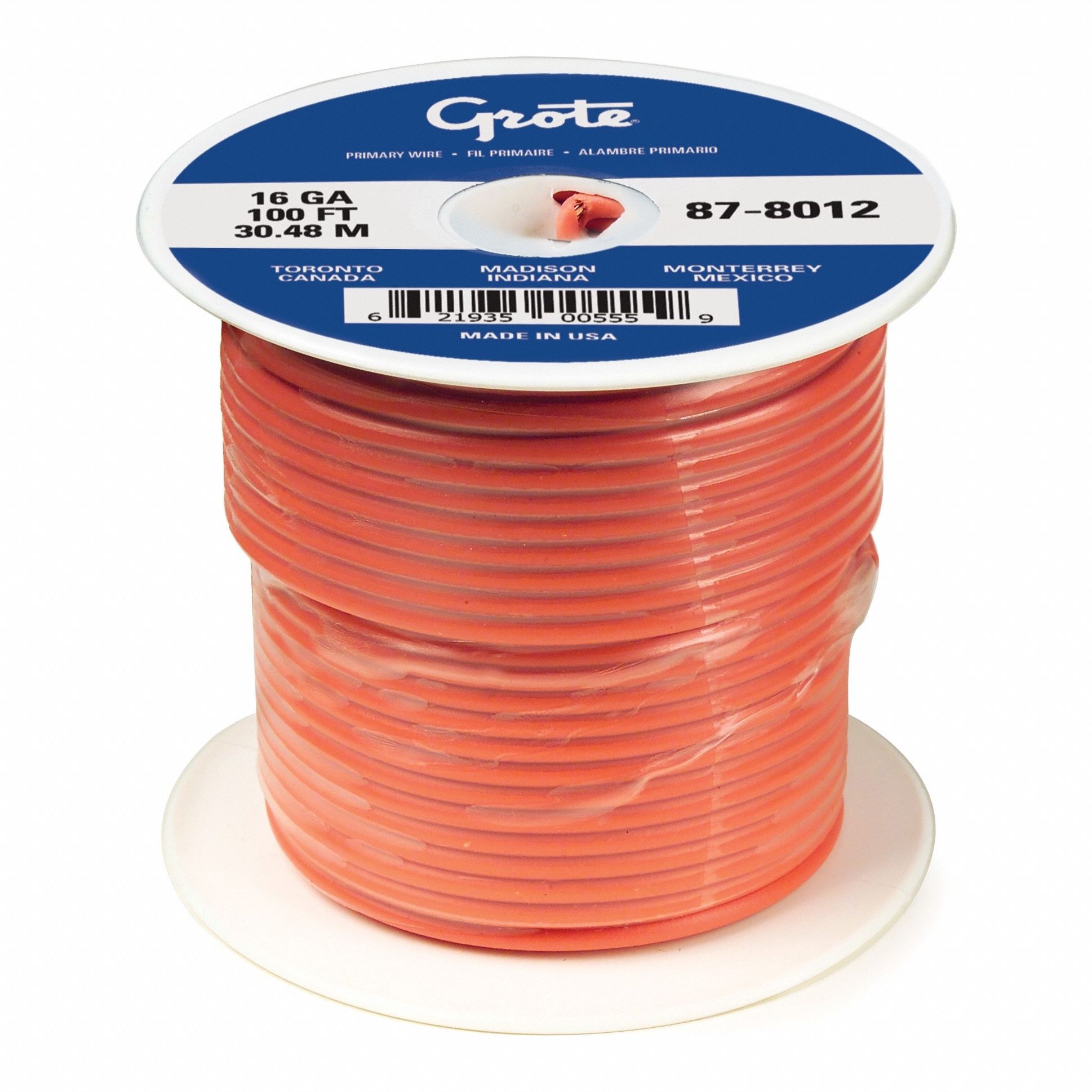 GROTE, GXL, 100 ft, Automotive Cable - 862M27|87-7212 - Grainger