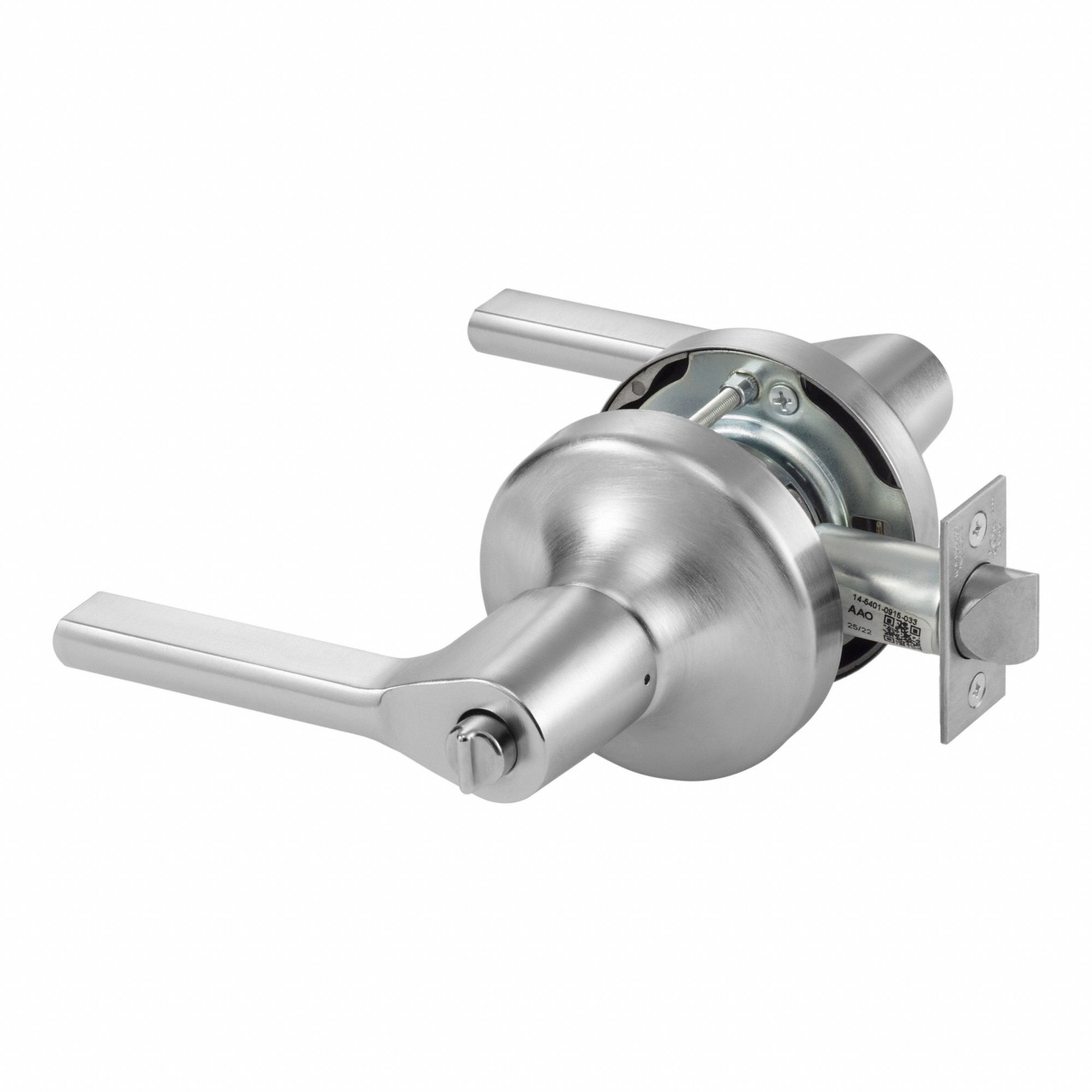 ASSA ABLOY ACCENTRA, Privacy Lever Locksets, Chrome, Cylindrical ...