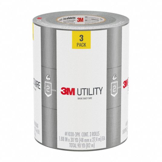 3M, Light Duty, Silver, Duct Tape - 898CT9|50451 - Grainger