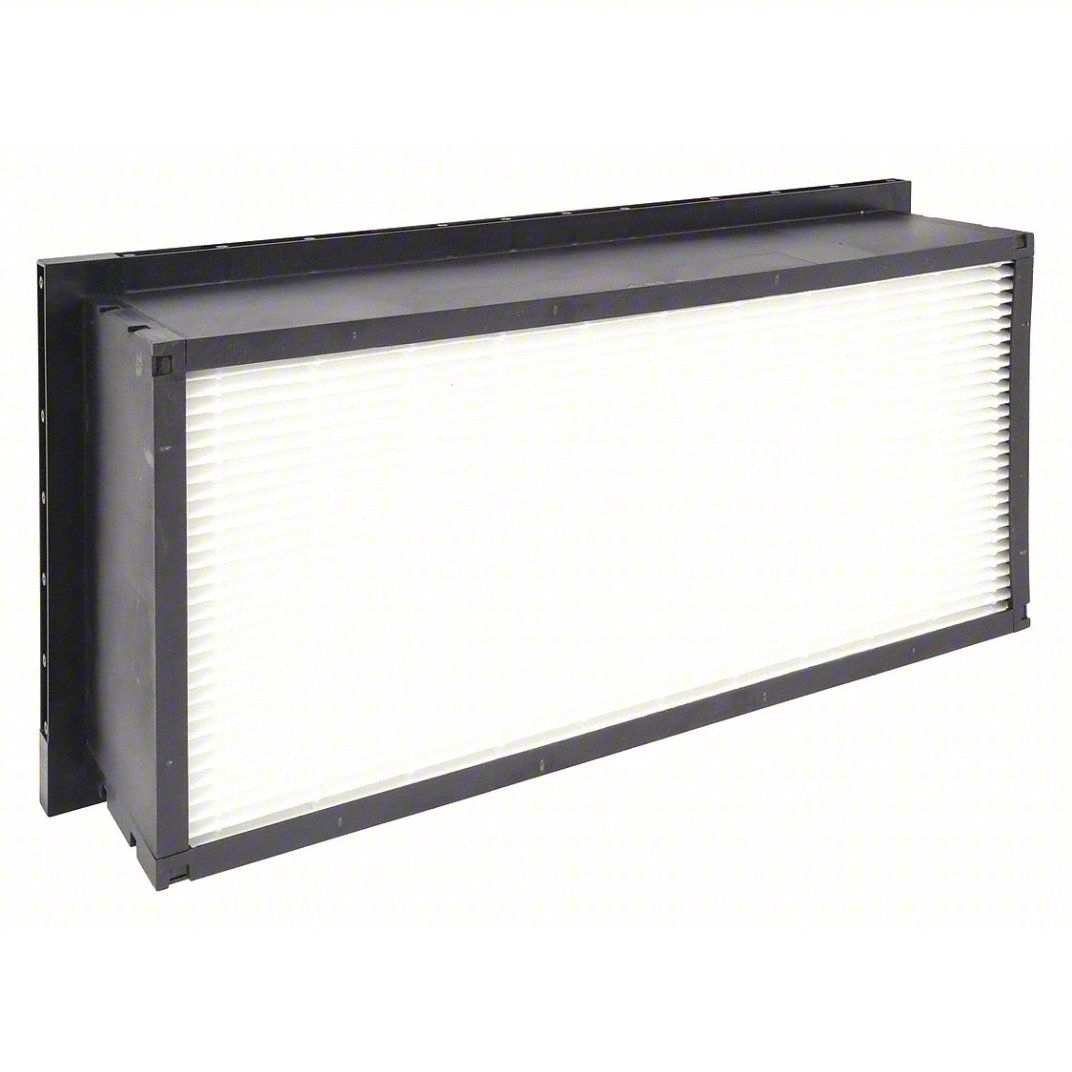 GRAINGER, 24x12x6 Nominal Filter Size, Fiberglass, Mini-Pleat Air ...