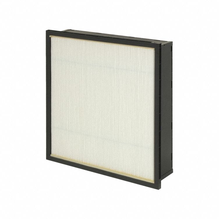 GRAINGER, 24 in x 24 in x 6 in, Fiberglass, Minipleat Air Filter ...