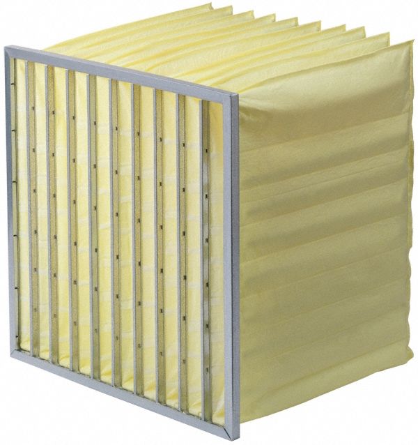 GRAINGER, 24 in x 24 in x 22 in, MERV 15, Pocket Air Filter - 878PL3 ...