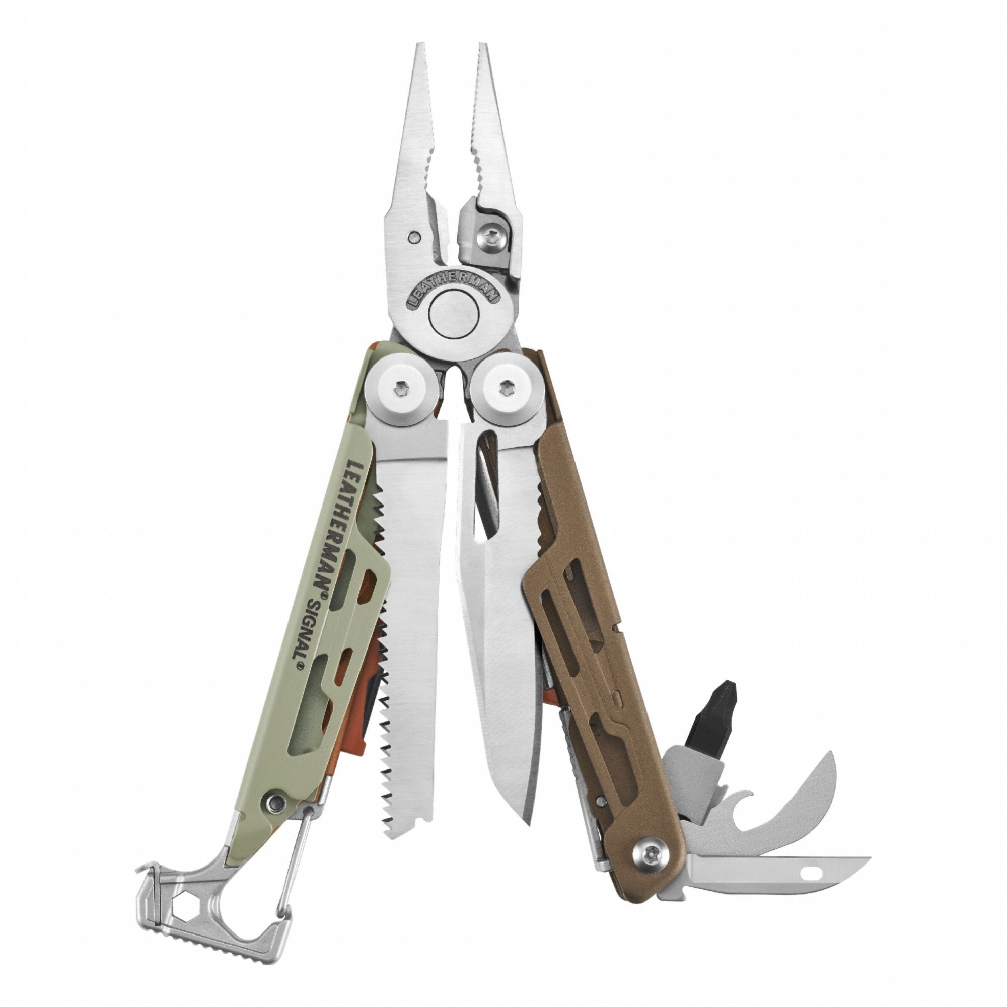 LEATHERMAN, Multi-Tool Plier, 19 Tools, Pliers - 879AX3|833442 - Grainger