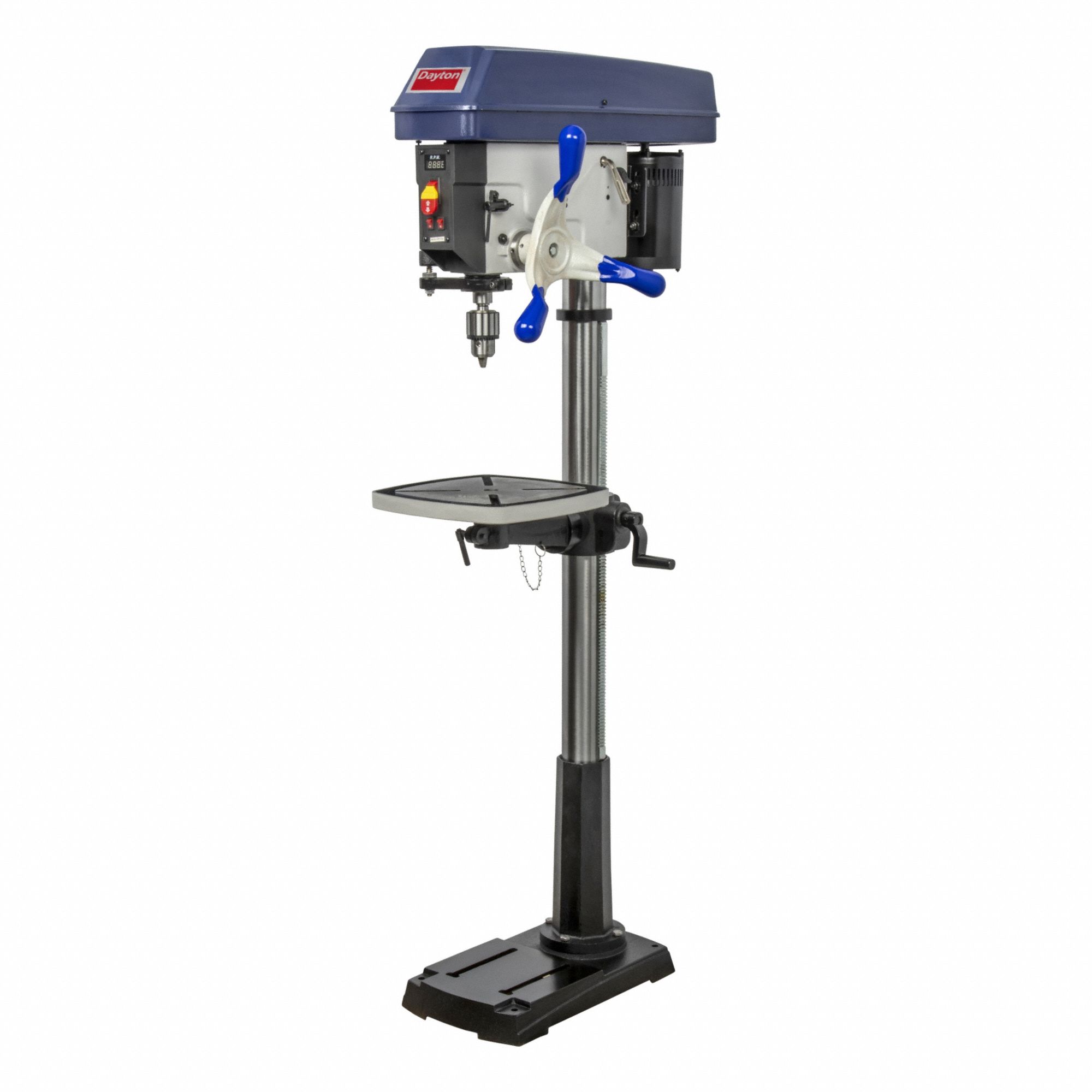 DAYTON, Spline, Variable, Variable Speed Step Pulley Drill Press ...