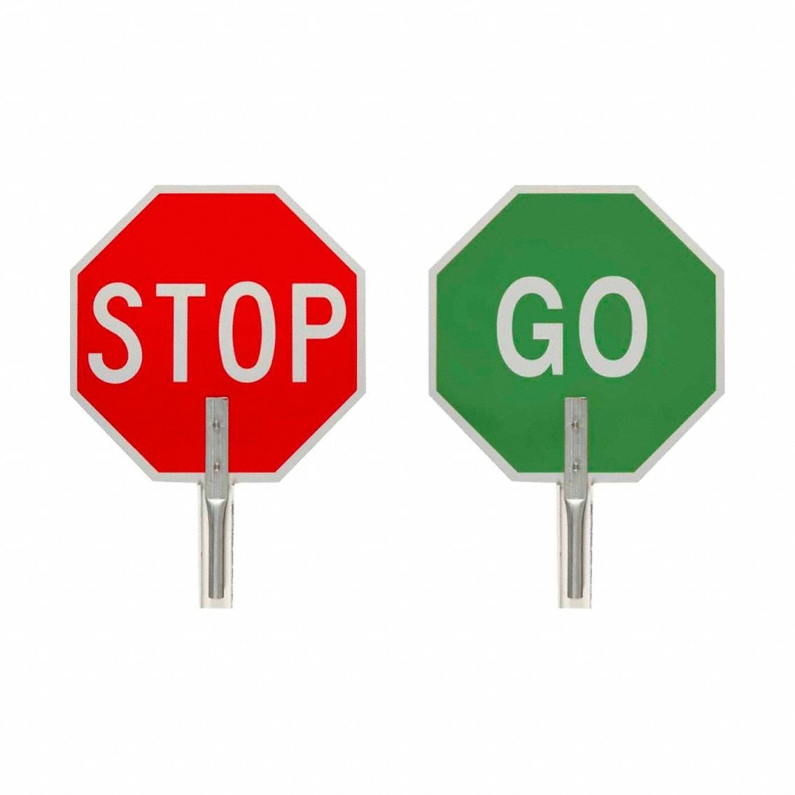 STOP/GO WITH HANDLE and HARDWARE - Grainger