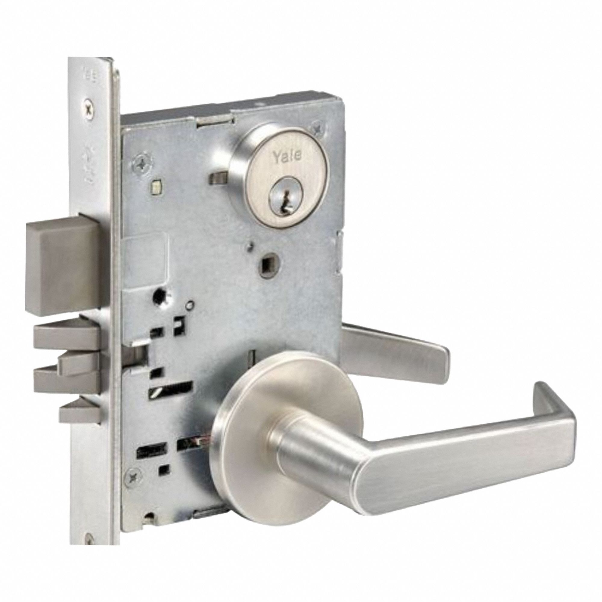 ASSA ABLOY ACCENTRA, Classroom Lever Locksets, Chrome, Door Lockset ...