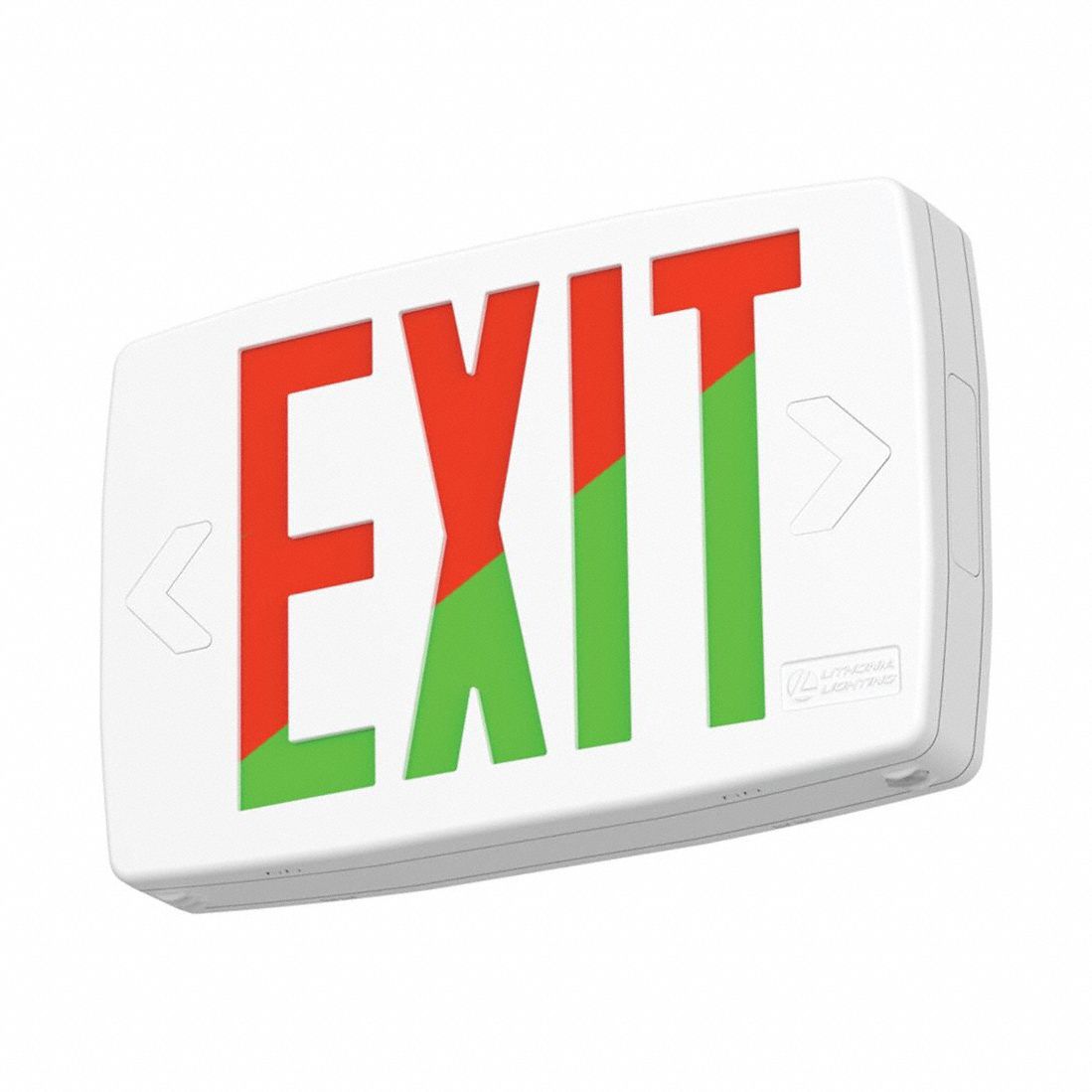 Emergency Battery Backup, LED/Incandescent, Emergency Exit Sign ...
