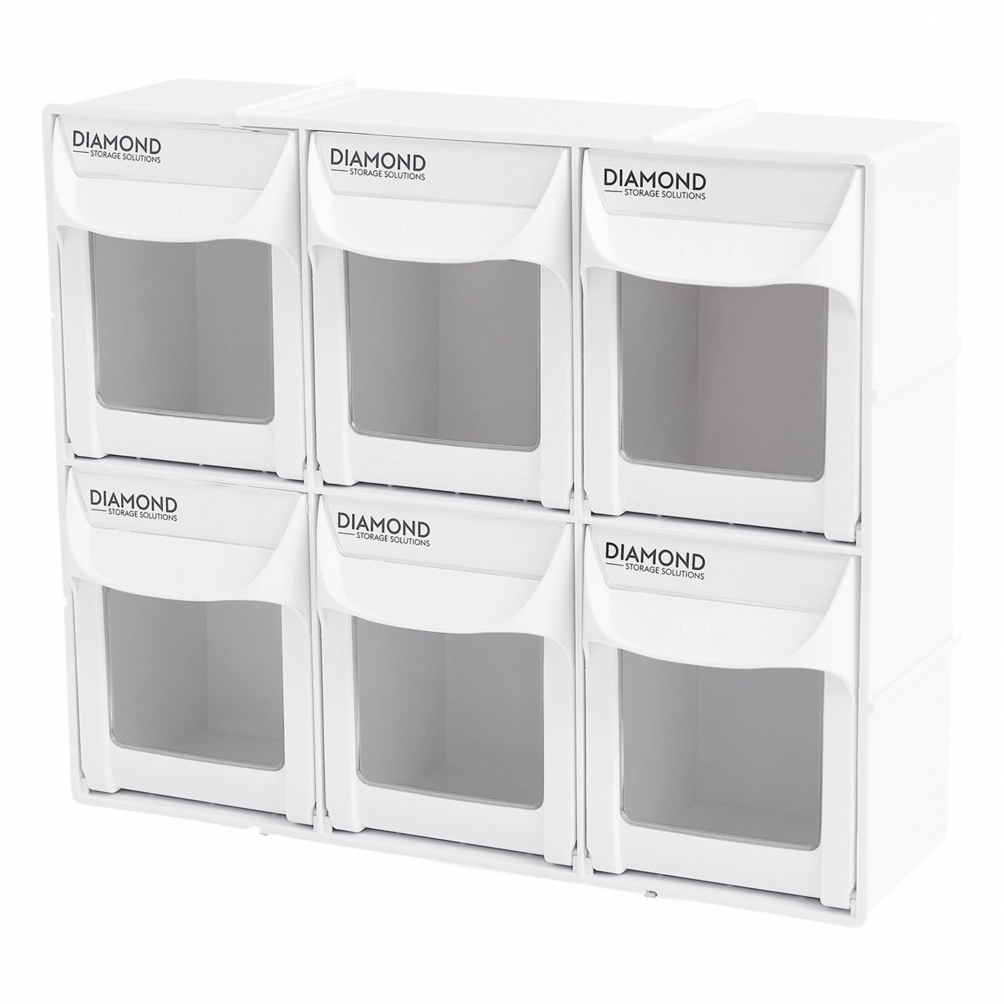 DIAMOND STORAGE SOLUTIONS, 4 1/4 in x 11 7/8 in x 10 in, Wall, Tip-Out ...
