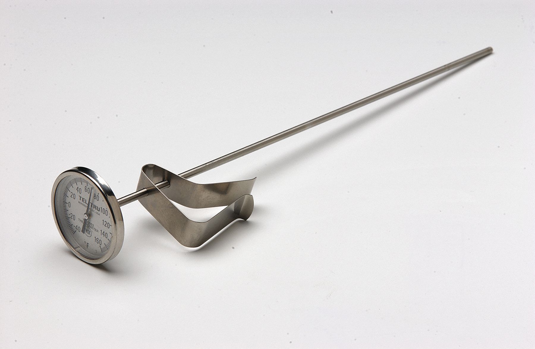 1 3/4 in Dial Dia, 12 in Stem Lg, Laboratory Dial Thermometer - 8XXY0 ...