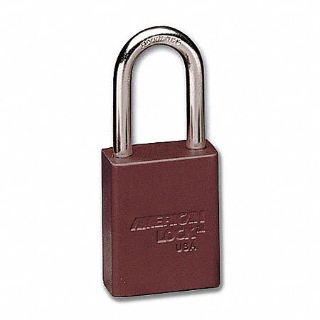 AMERICAN LOCK Brown Lockout Padlock, Alike Key Type, Master Keyed: No ...